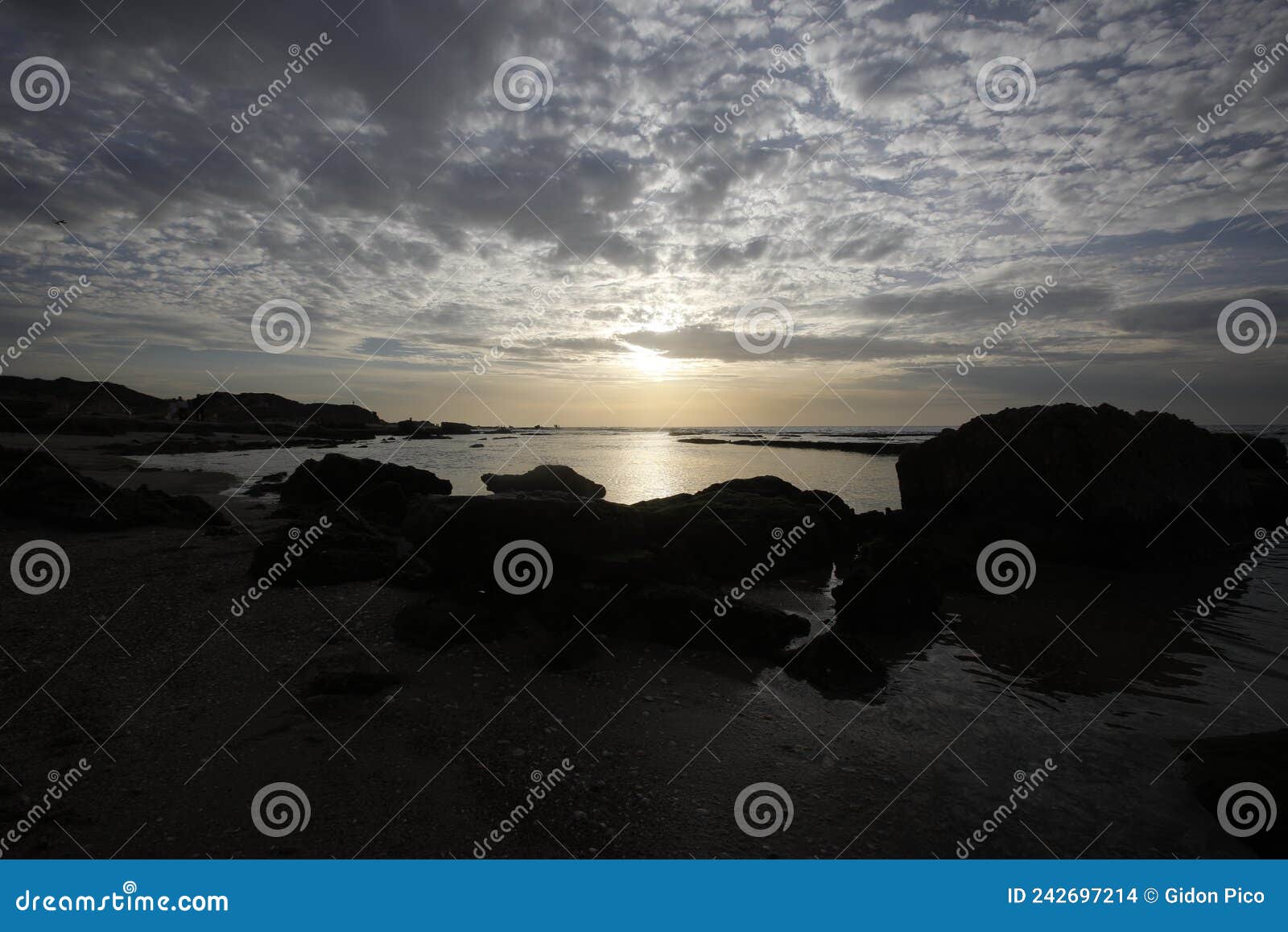 Low Waves on the Shore of a Beach High Quality Stock Photo - Image of ...