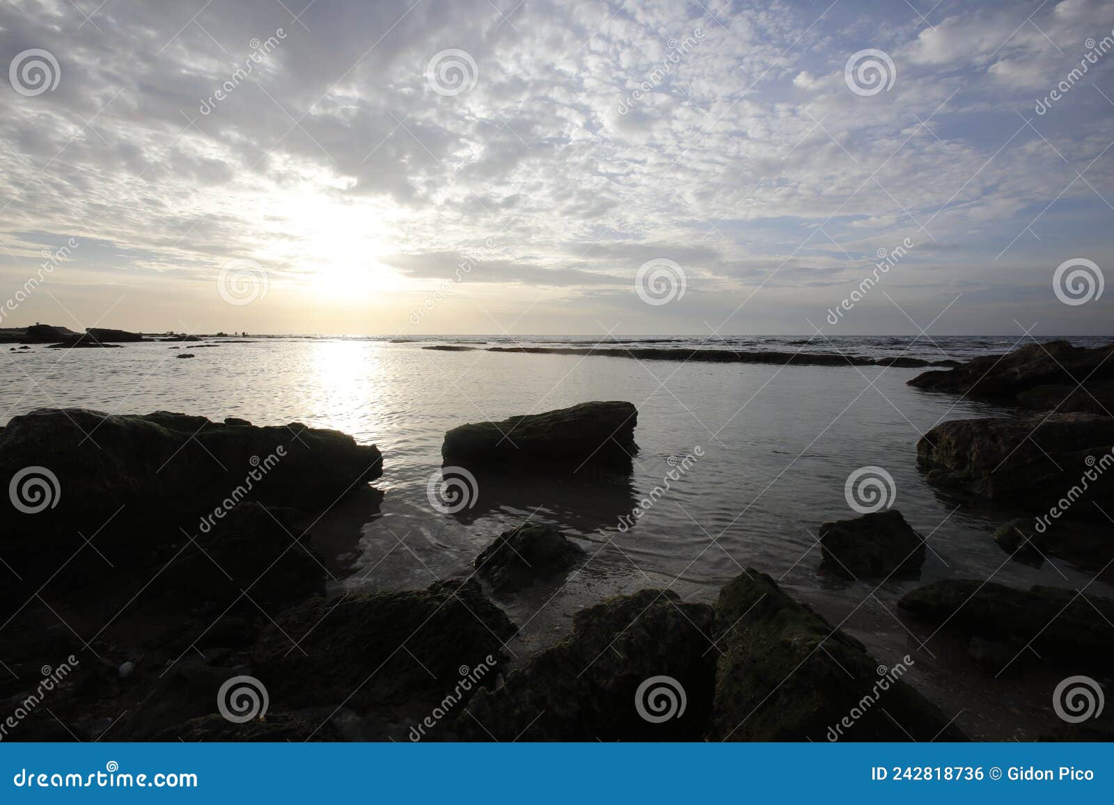 Low Waves on the Shore of a Beach High Quality Stock Photo - Image of ...