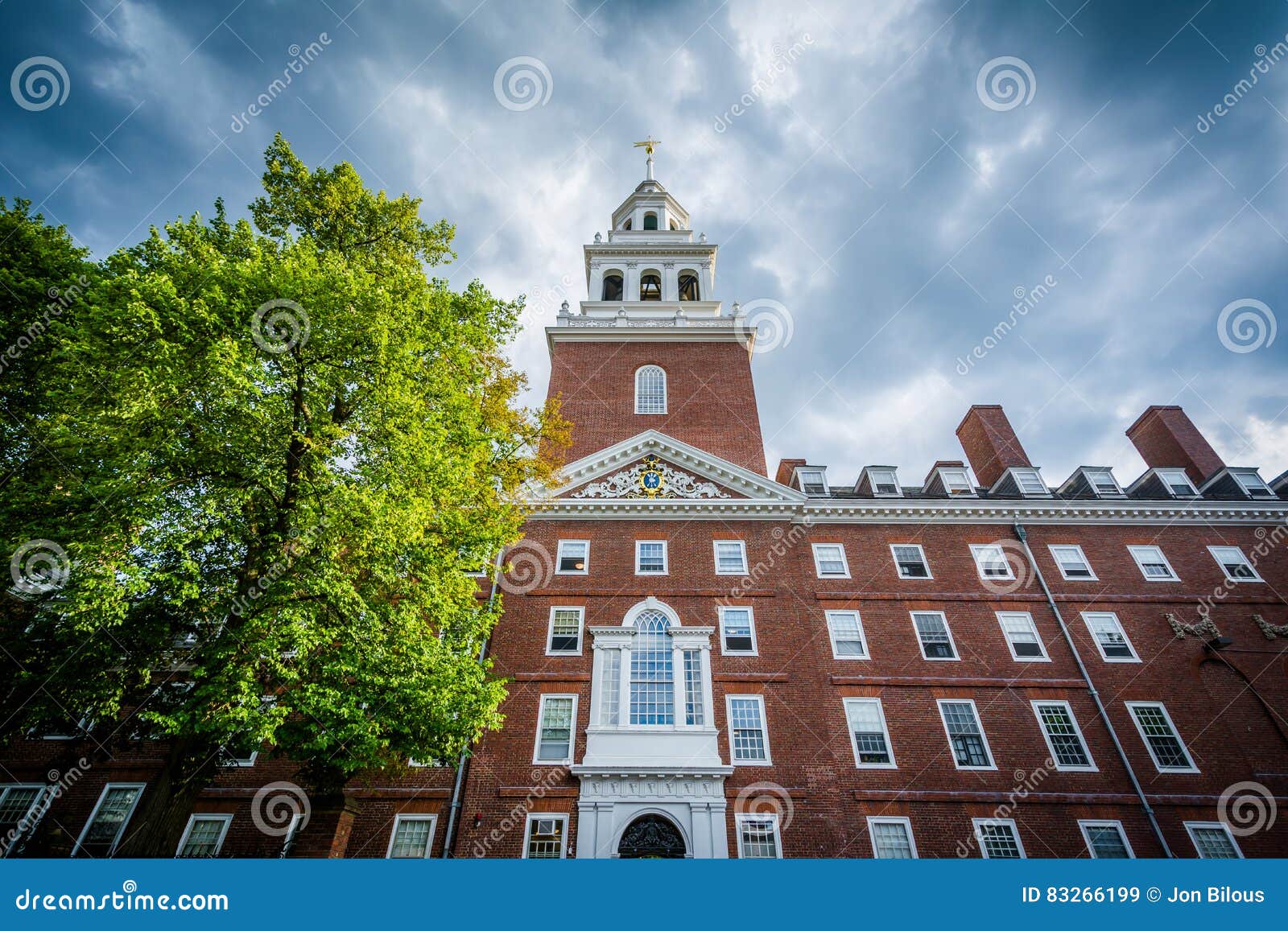 The Lowell House, at Harvard University, in Cambridge, Massachusetts ...