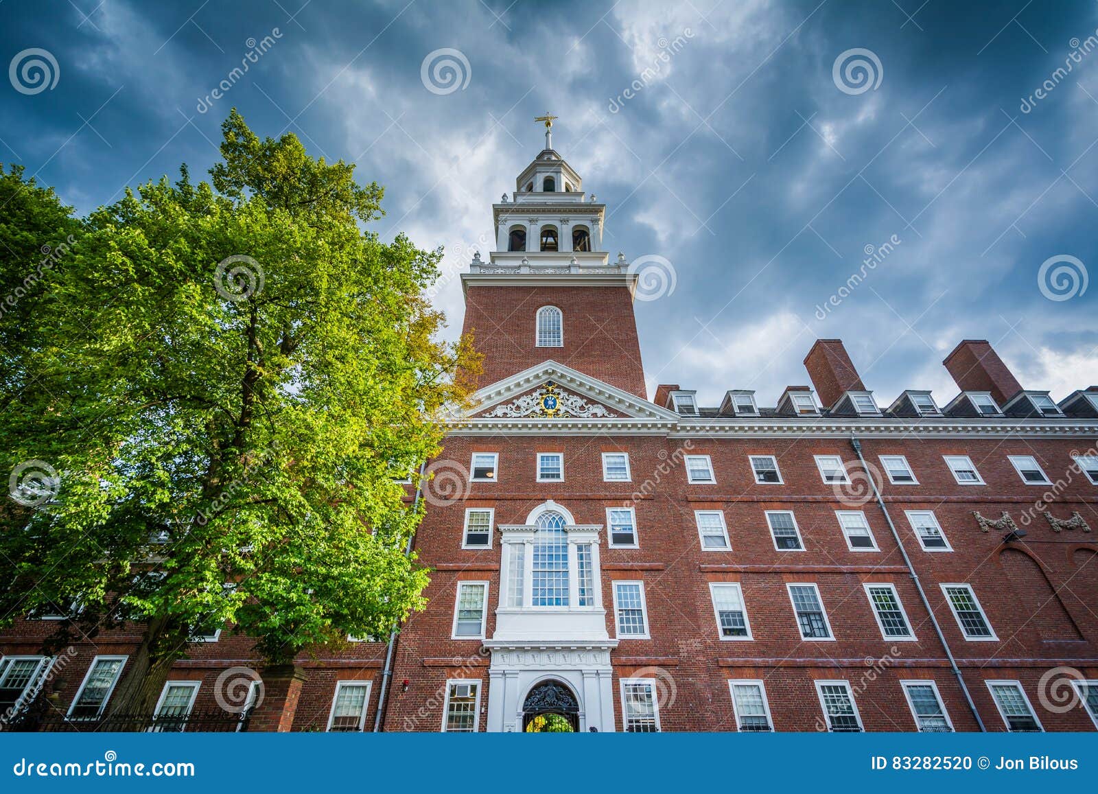 The Lowell House, at Harvard University, in Cambridge, Massachusetts ...