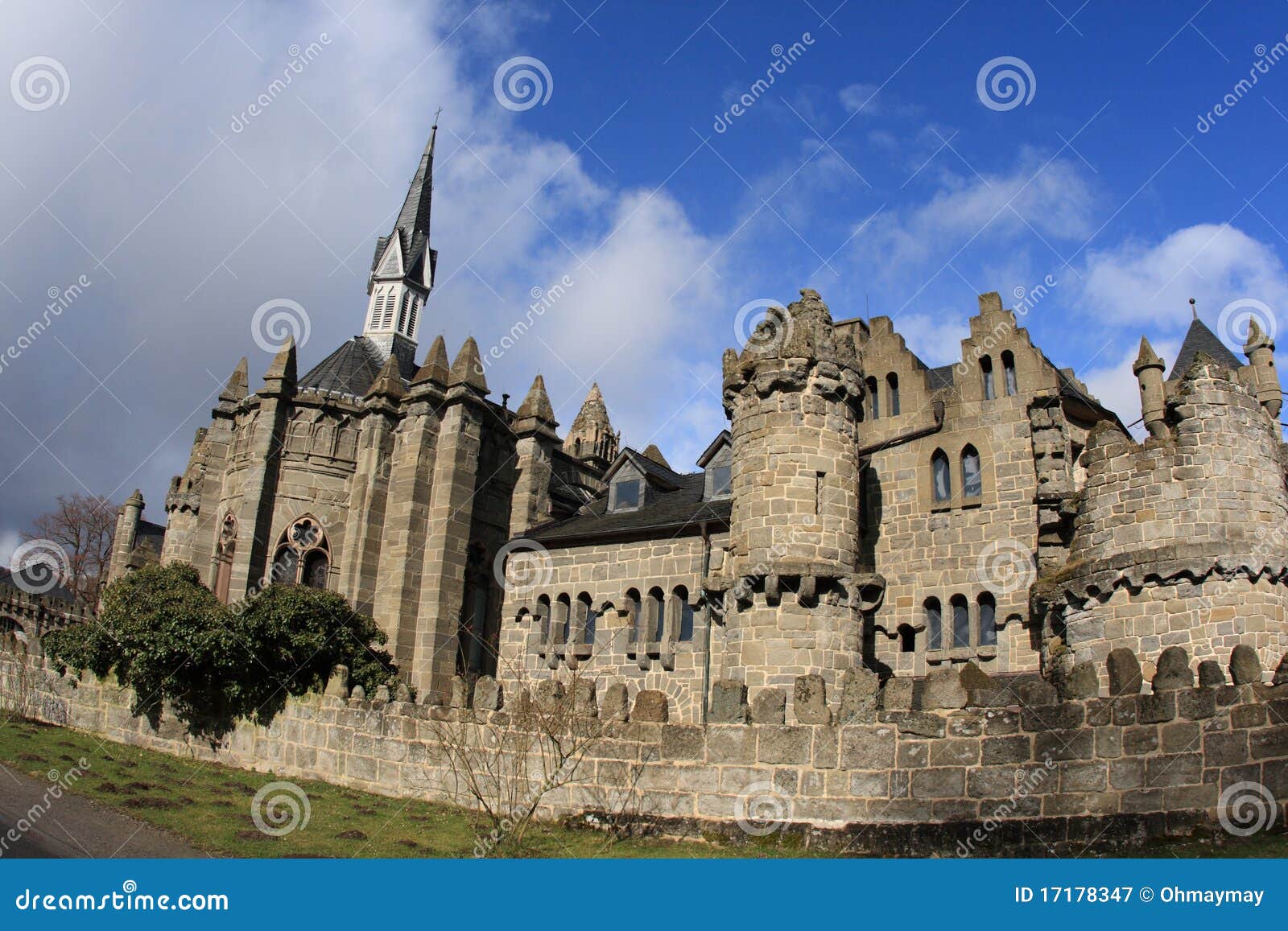 Lowenburg castle, Germany stock image. Image of building - 17178347