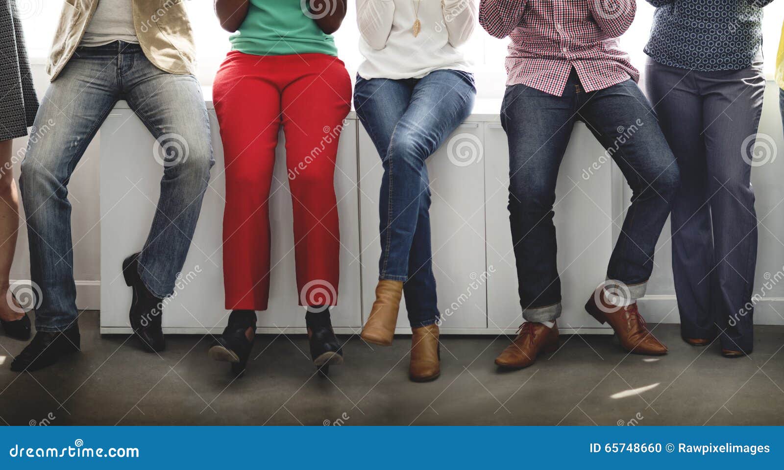 Lower Body People Team Together Concept Stock Photo - Image of ...