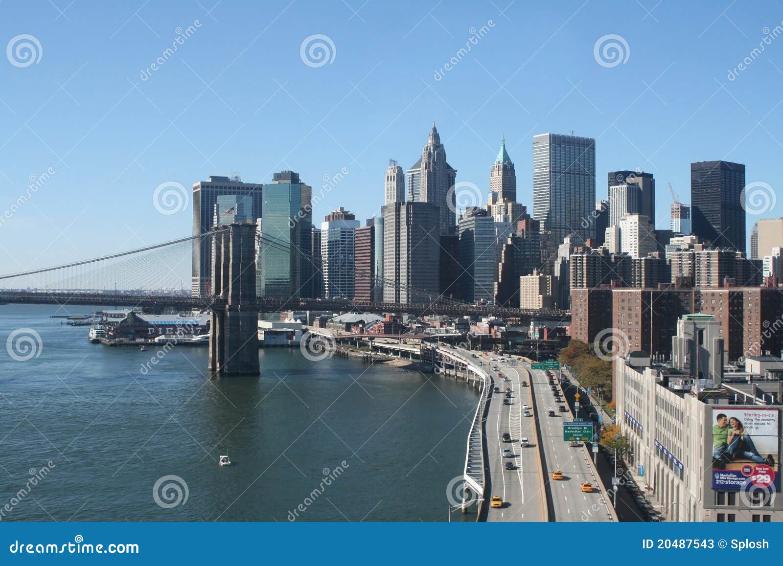 Lower Manhattan editorial stock photo. Image of economy - 20487543