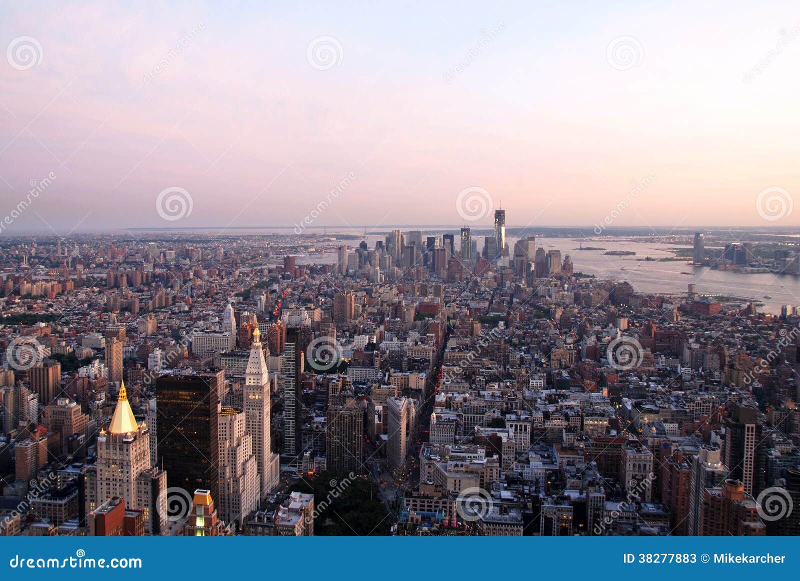 Lower Manhattan stock image. Image of river, downtown - 38277883