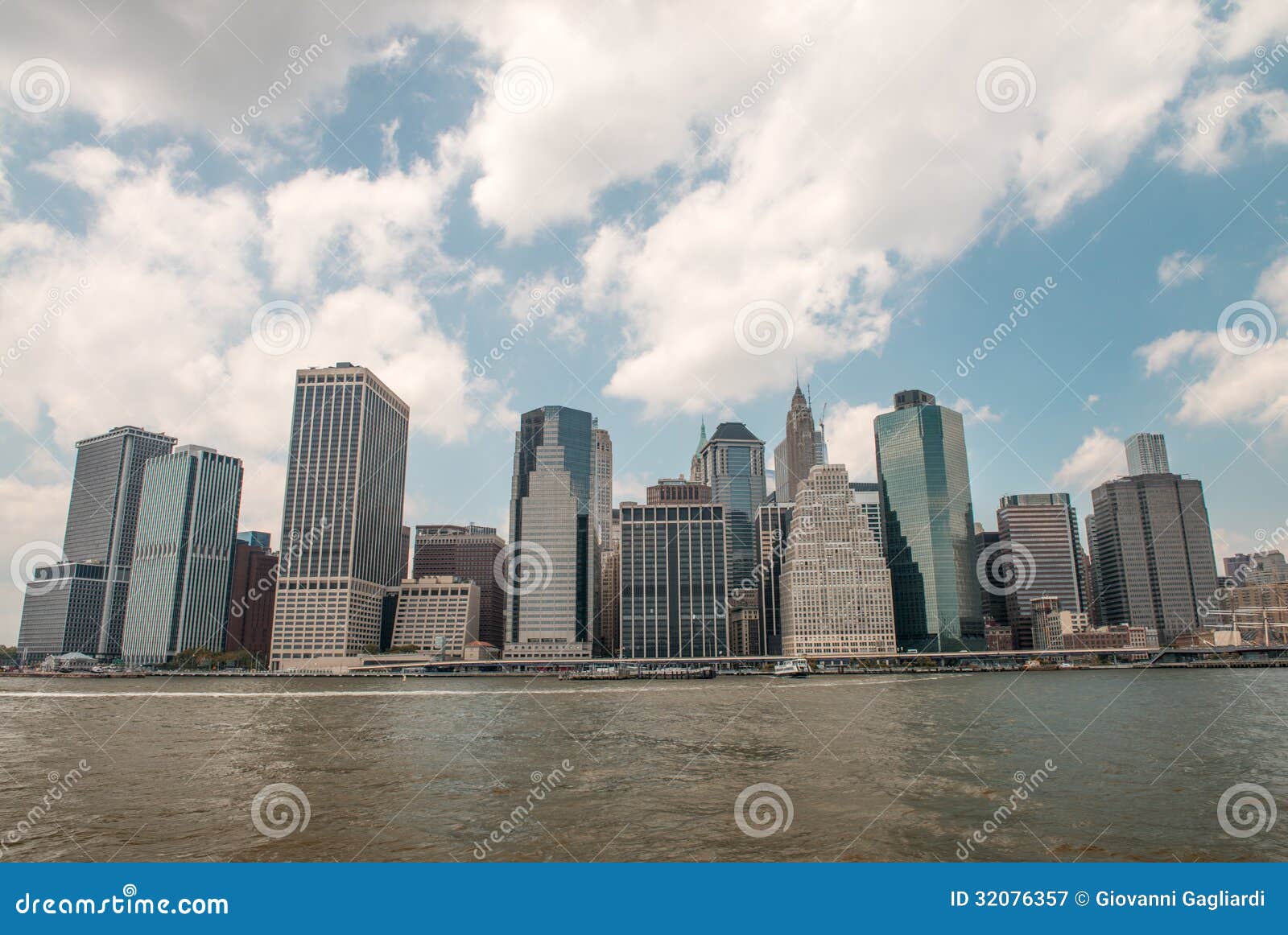 Lower Manhattan Buildings in New York City Stock Image - Image of ...