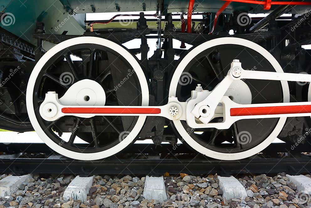 Lower part of old train stock image. Image of wheel, steam - 67491485