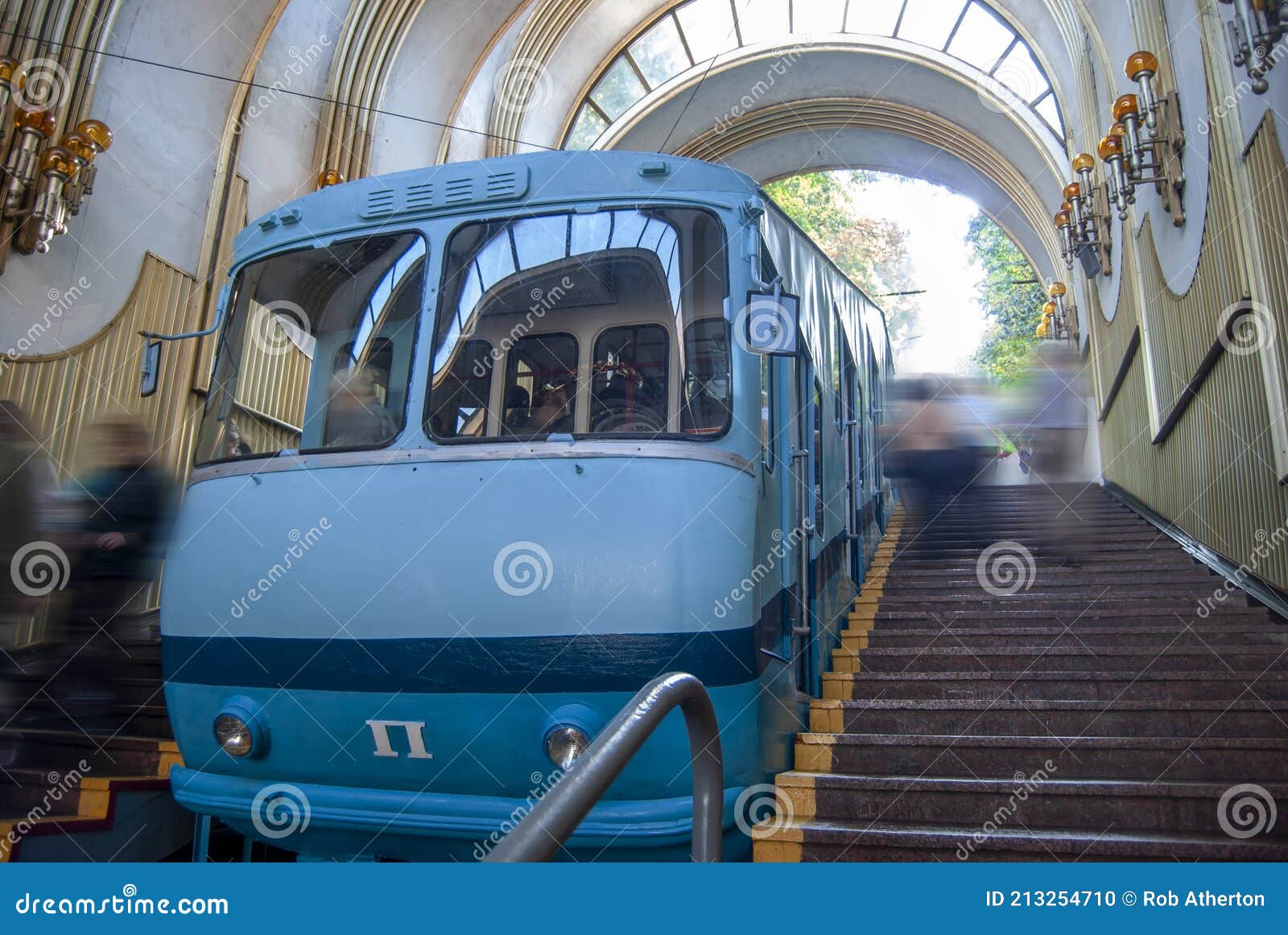 The Lower Station Of Hallstatt Salt Mine Funicular, Salzkammergut ...