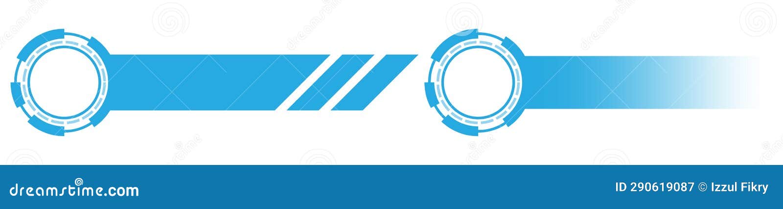 Lower Third for Breaking News Television Technology Design Layout Stock ...