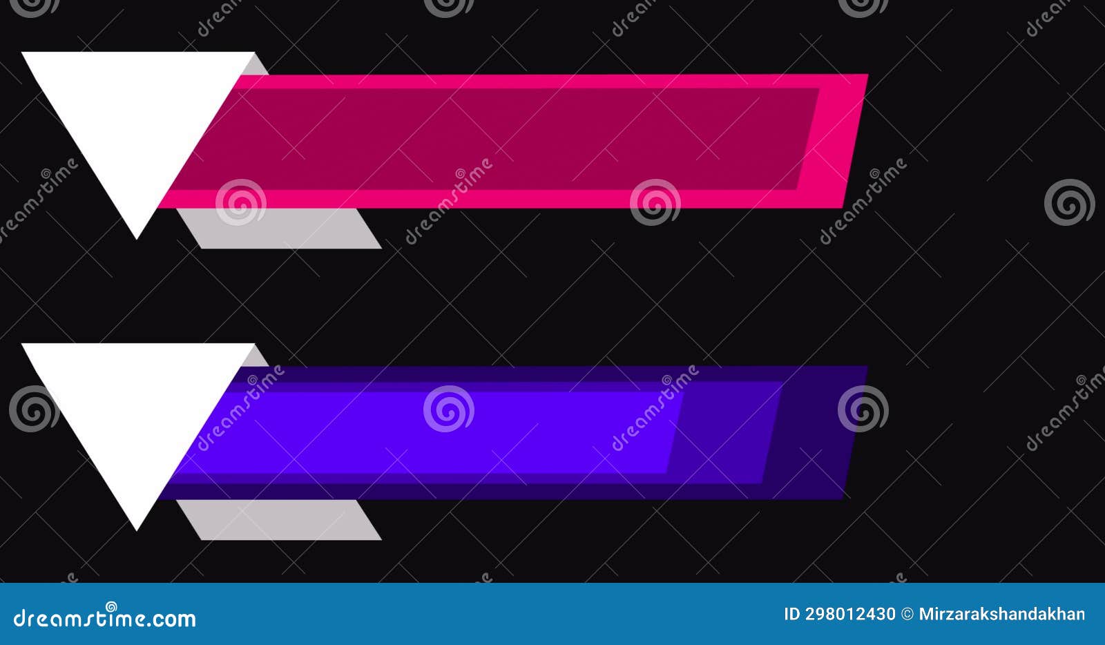 Lower Third-pack Animation in Cool Different Colors 4k - Alpha Channel ...