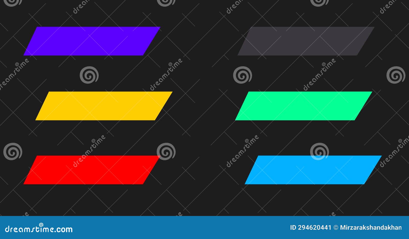 Lower Third Pack. Designed Cool Lower Third-pack in Different Colors ...