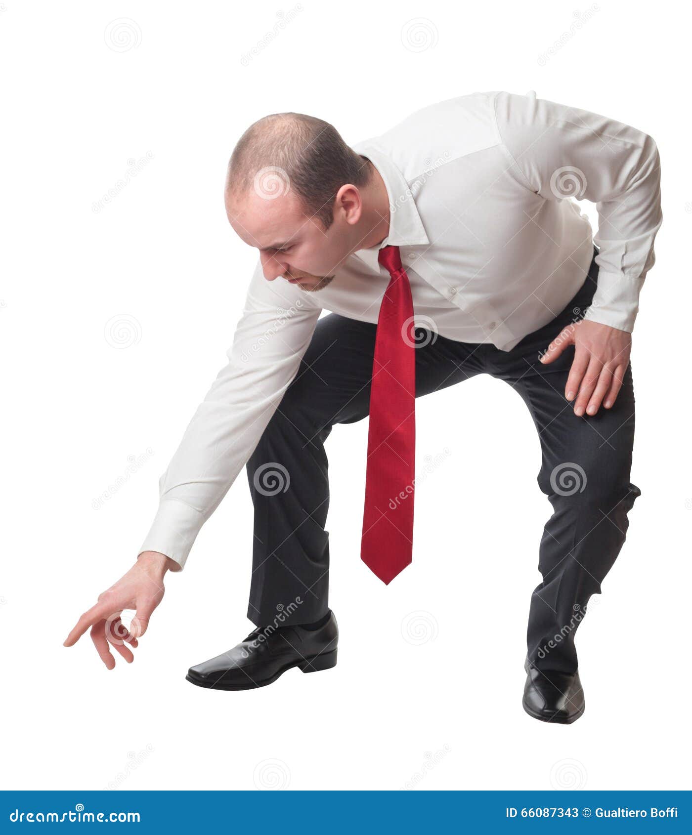 Lowered man portrait stock image. Image of portrait, isolated - 66087343