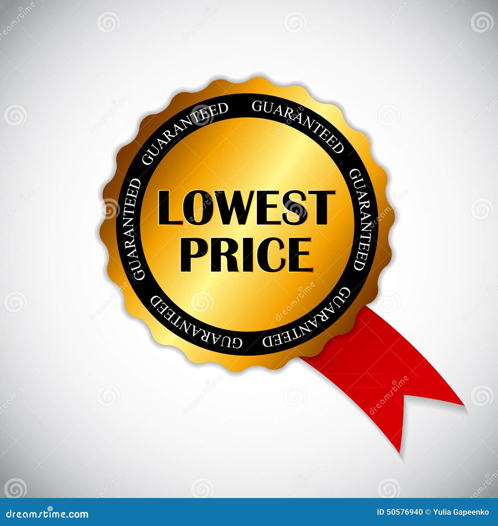 Lowest Price Label Vector Illustration Stock Vector - Illustration of ...