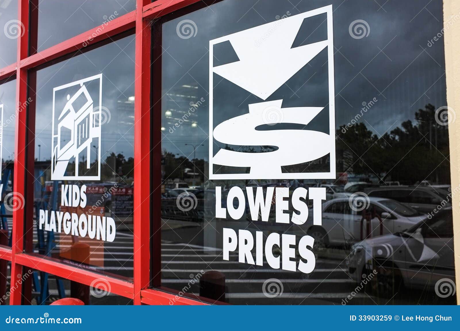 Lowest Price editorial stock image. Image of retail, glass - 33903259