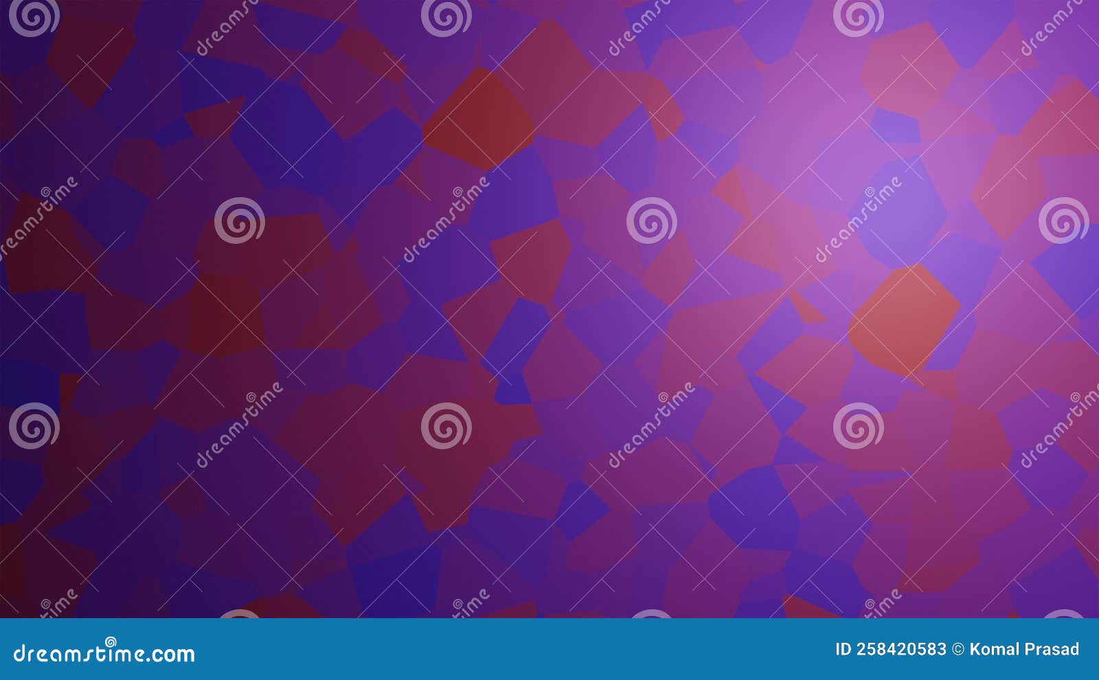 Lowpoly Texture in Red and Blue Pattern Stock Illustration ...