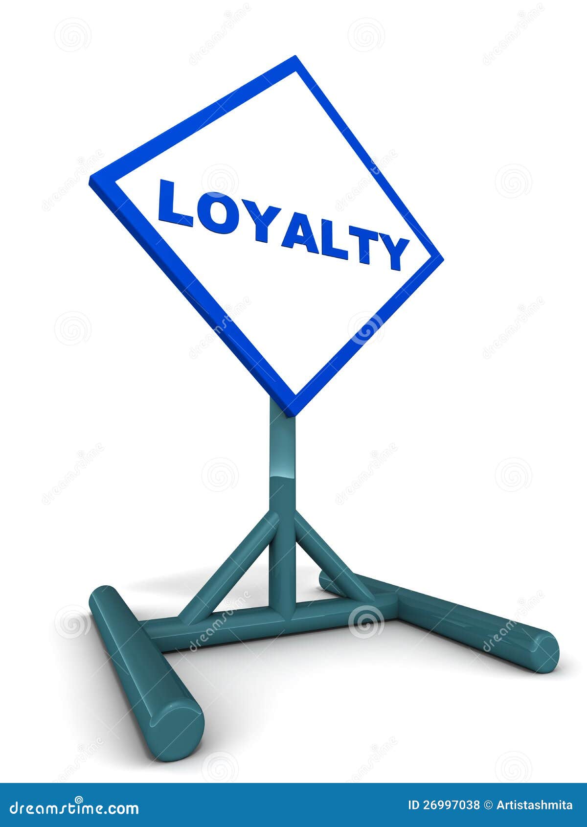 Loyalty banner stock illustration. Illustration of loyalty - 26997038