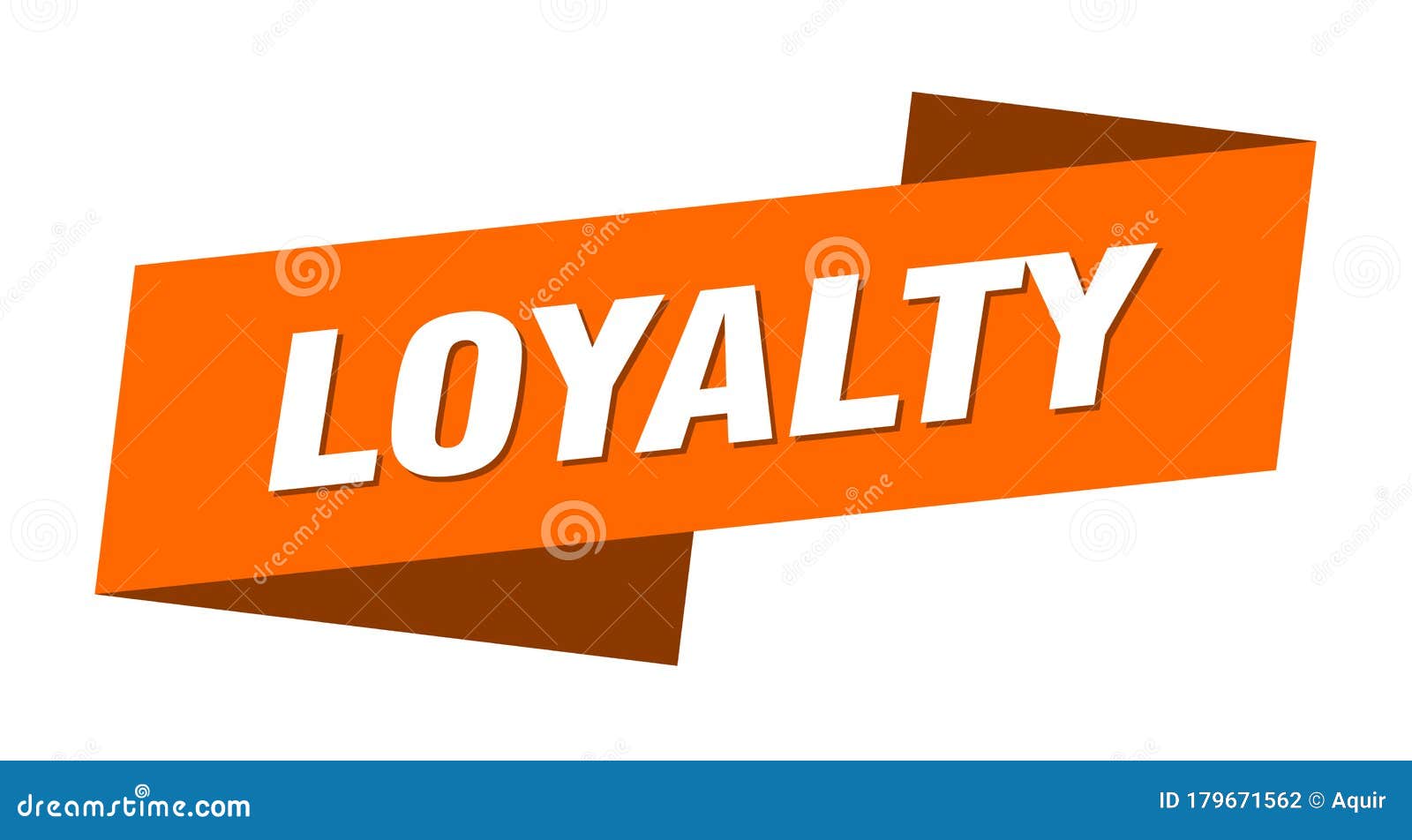 Loyalty Banner Template. Loyalty Ribbon Label Stock Vector ...