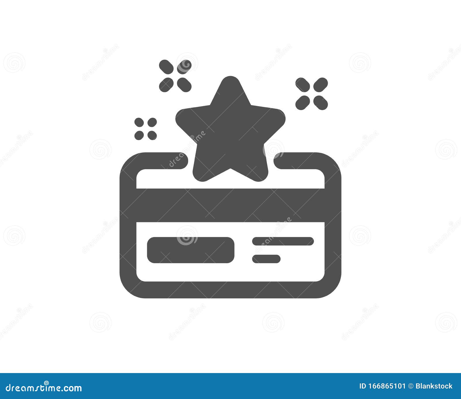 Loyalty Card Icon. Bonus Points. Discount Program. Vector Stock Vector ...