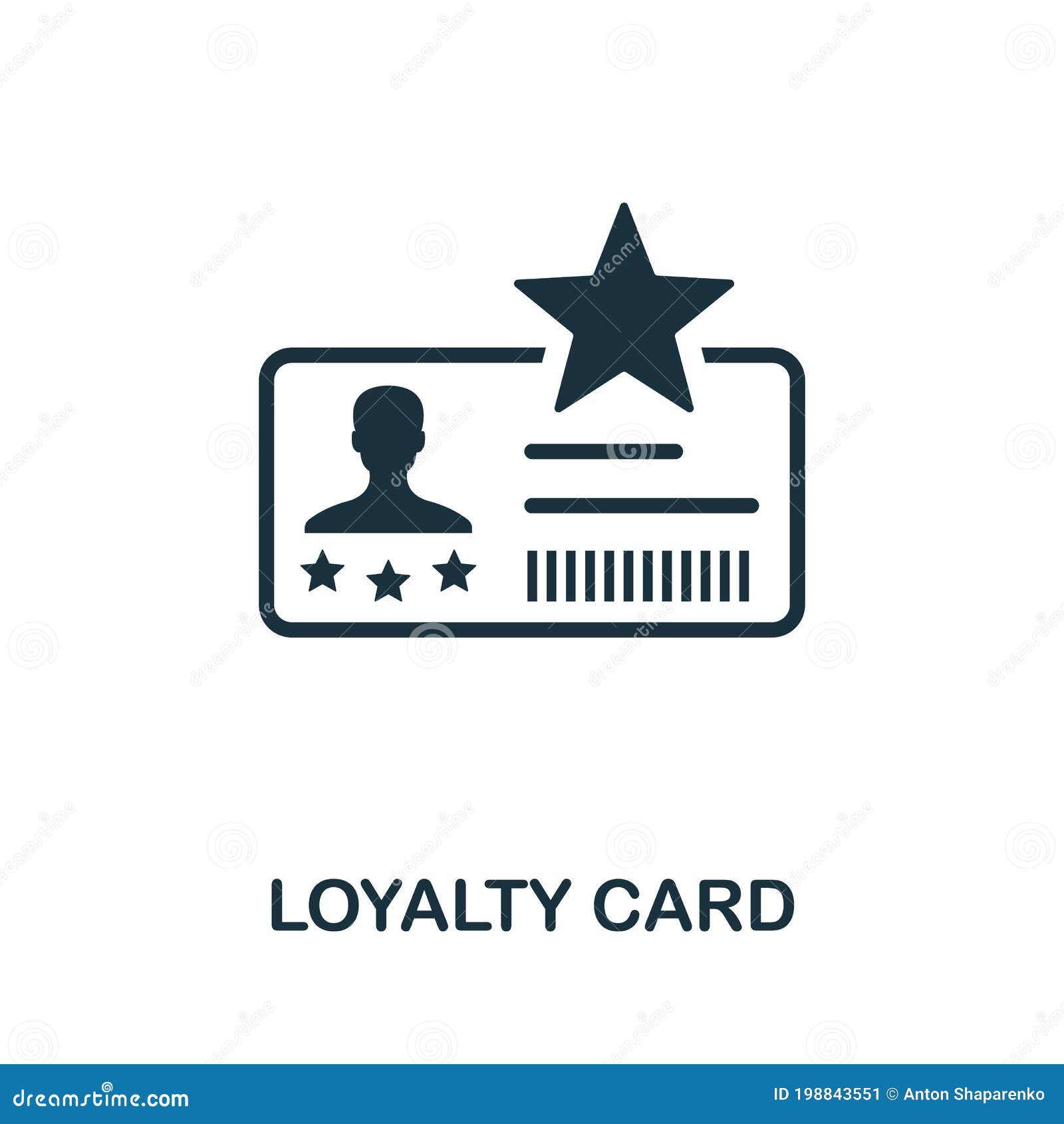Loyalty Card Icon. Simple Element from Loyalty Program Collection ...