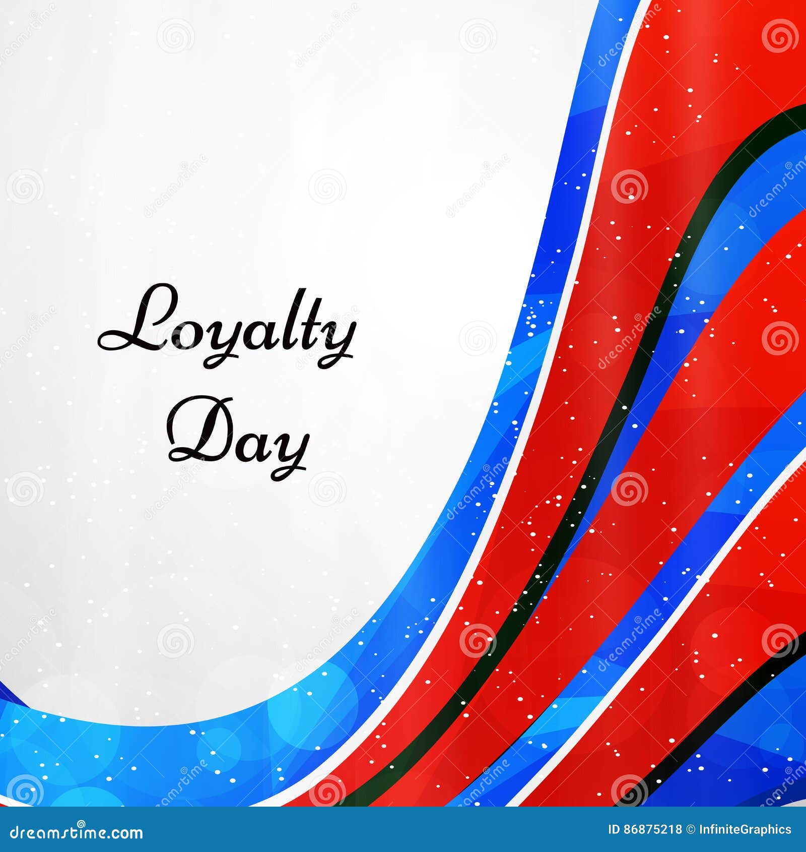 Loyalty Day background stock vector. Illustration of loyalty - 86875218