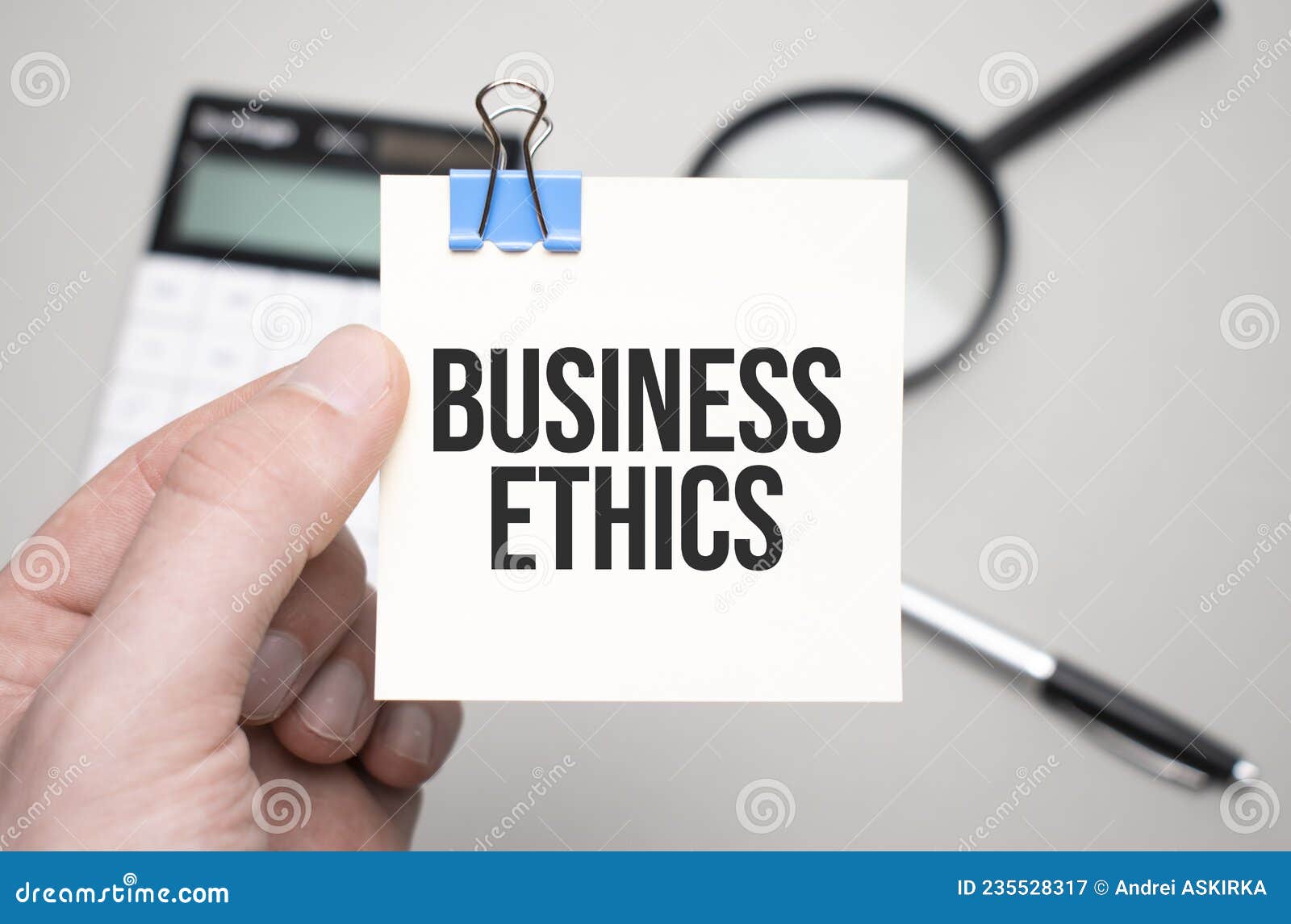 Loyalty Program Card Isolated on White Background Stock Image - Image ...