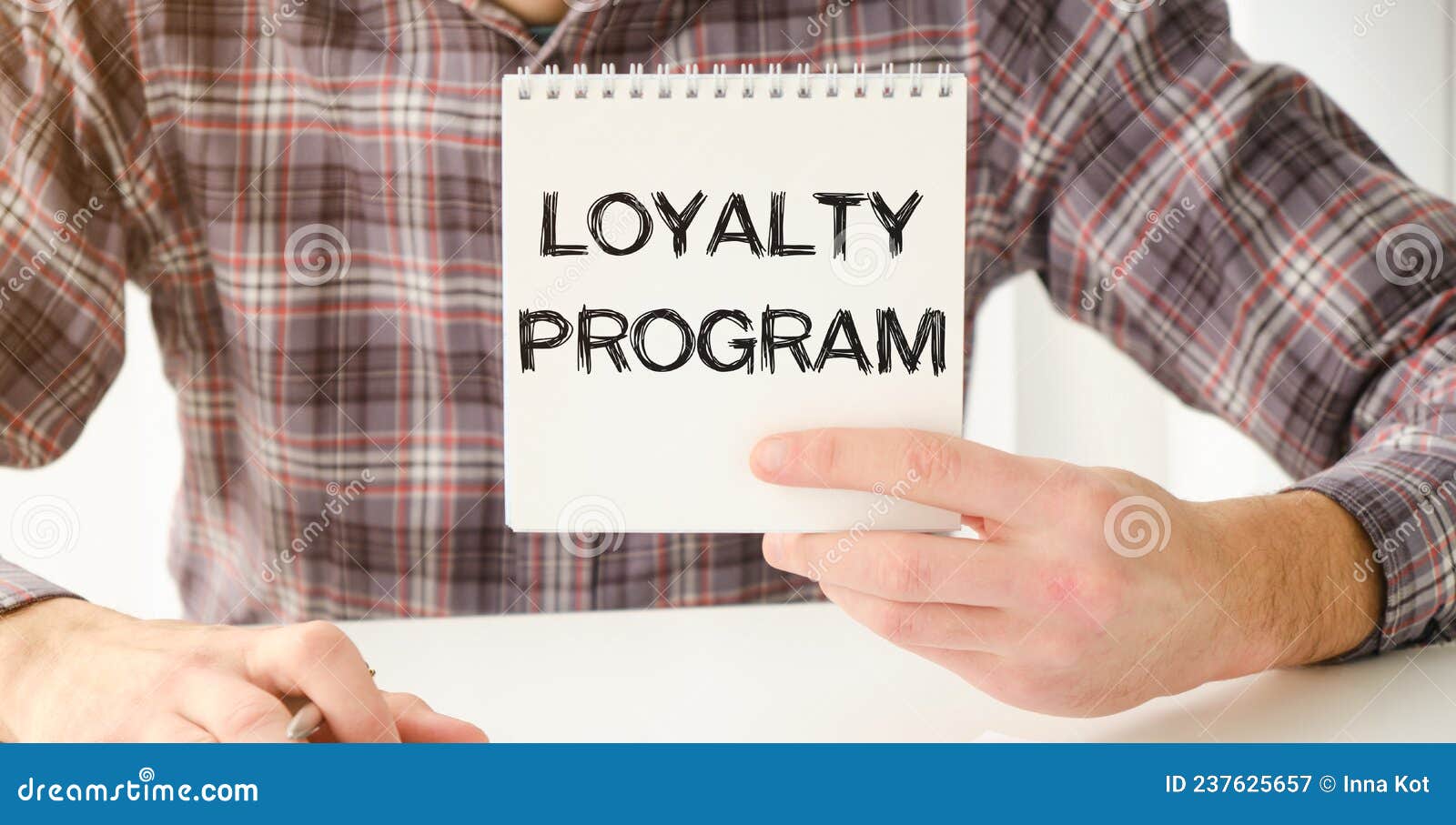 Loyalty Program Card Isolated on White Stock Image - Image of mailer ...