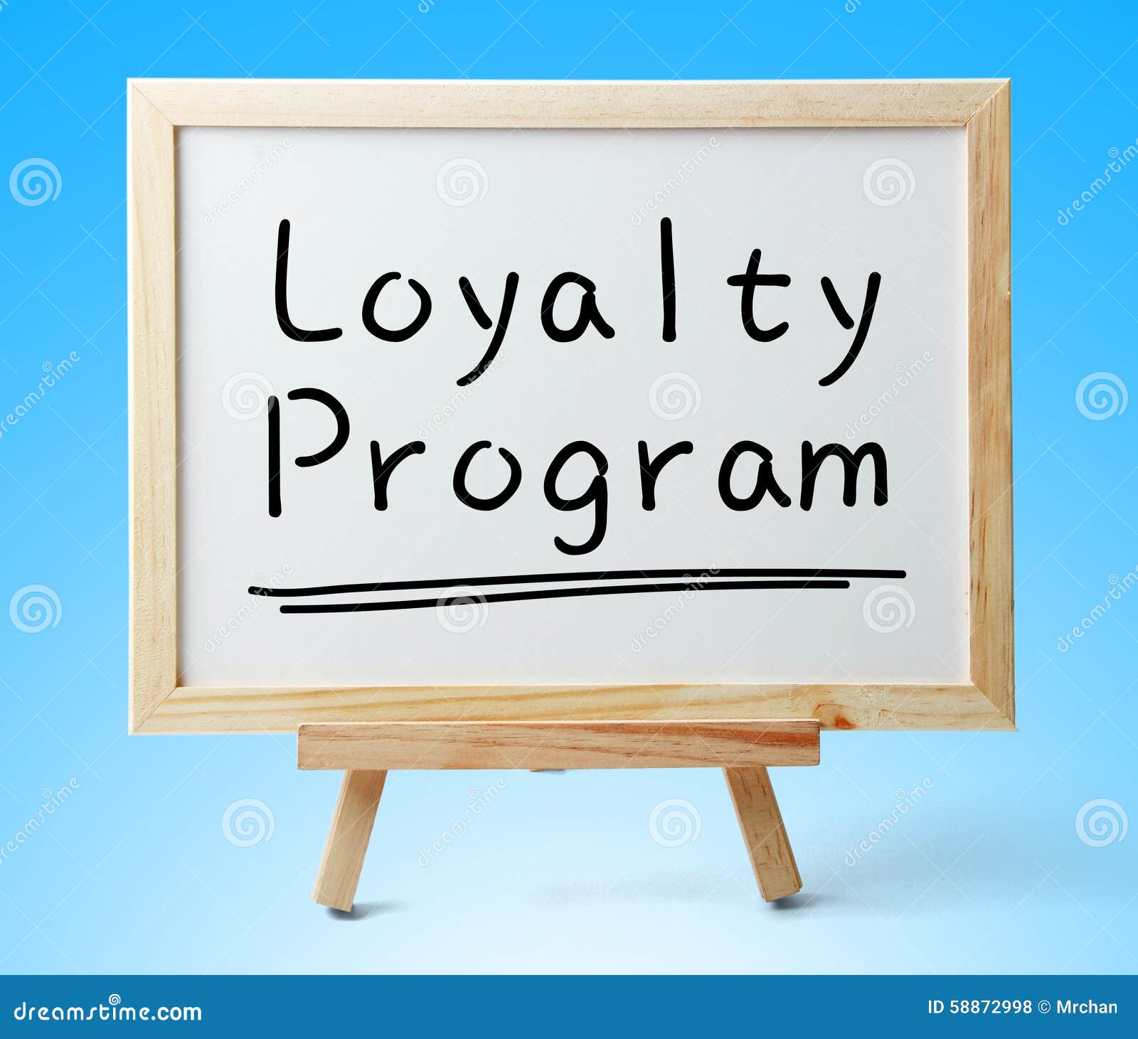 Loyalty Program stock photo. Image of advertisement, frequent - 58872998