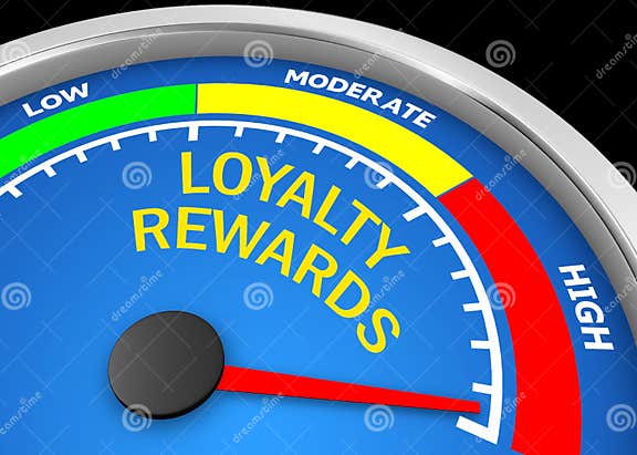 Loyalty rewards stock image. Image of gauge, excellence - 88218161