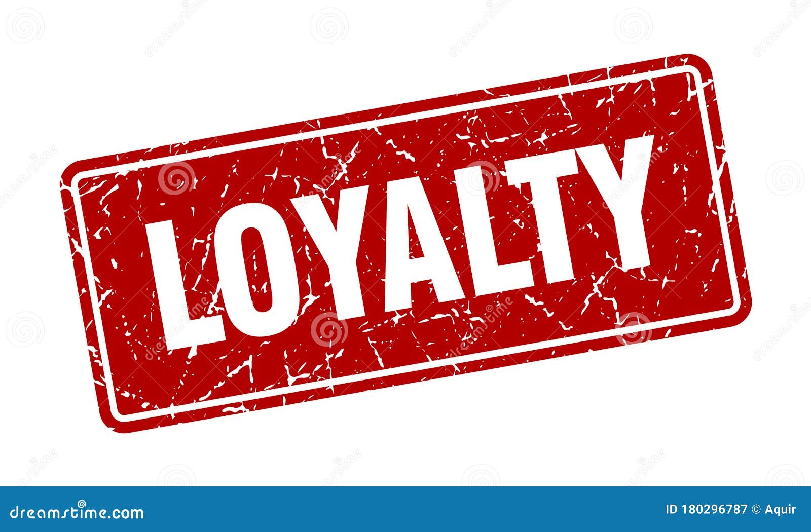 Loyalty Sign. Loyalty Grunge Stamp Stock Vector - Illustration of ...