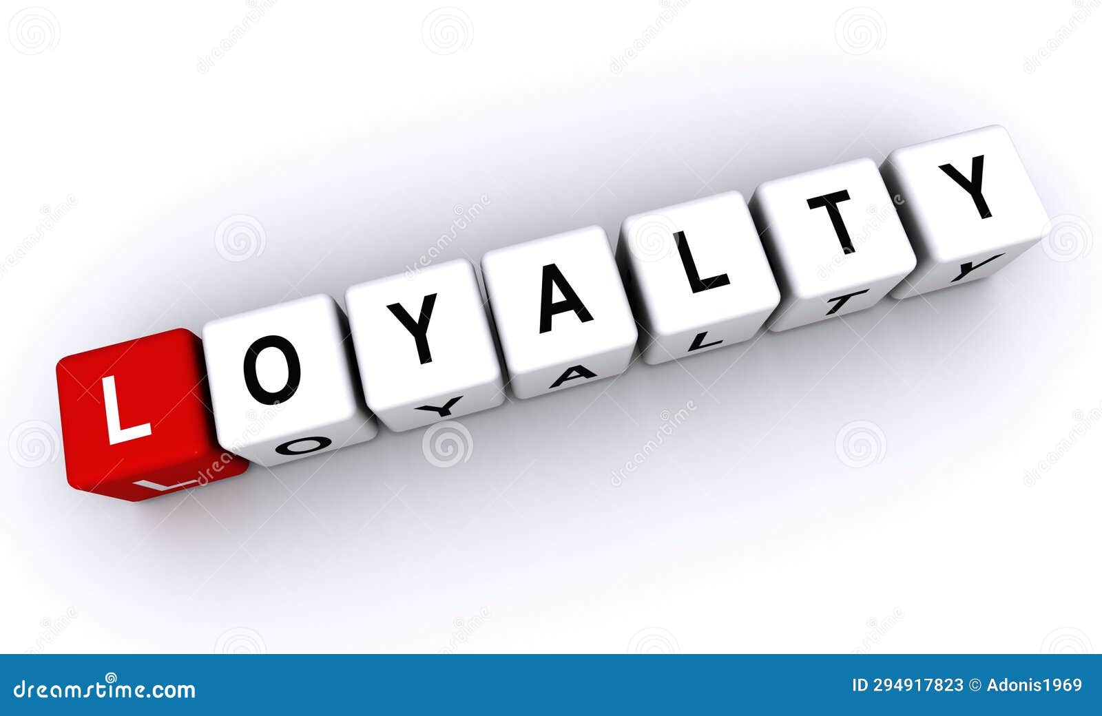 Loyalty Word Cloud Shows Customer Trust Stock Photography ...