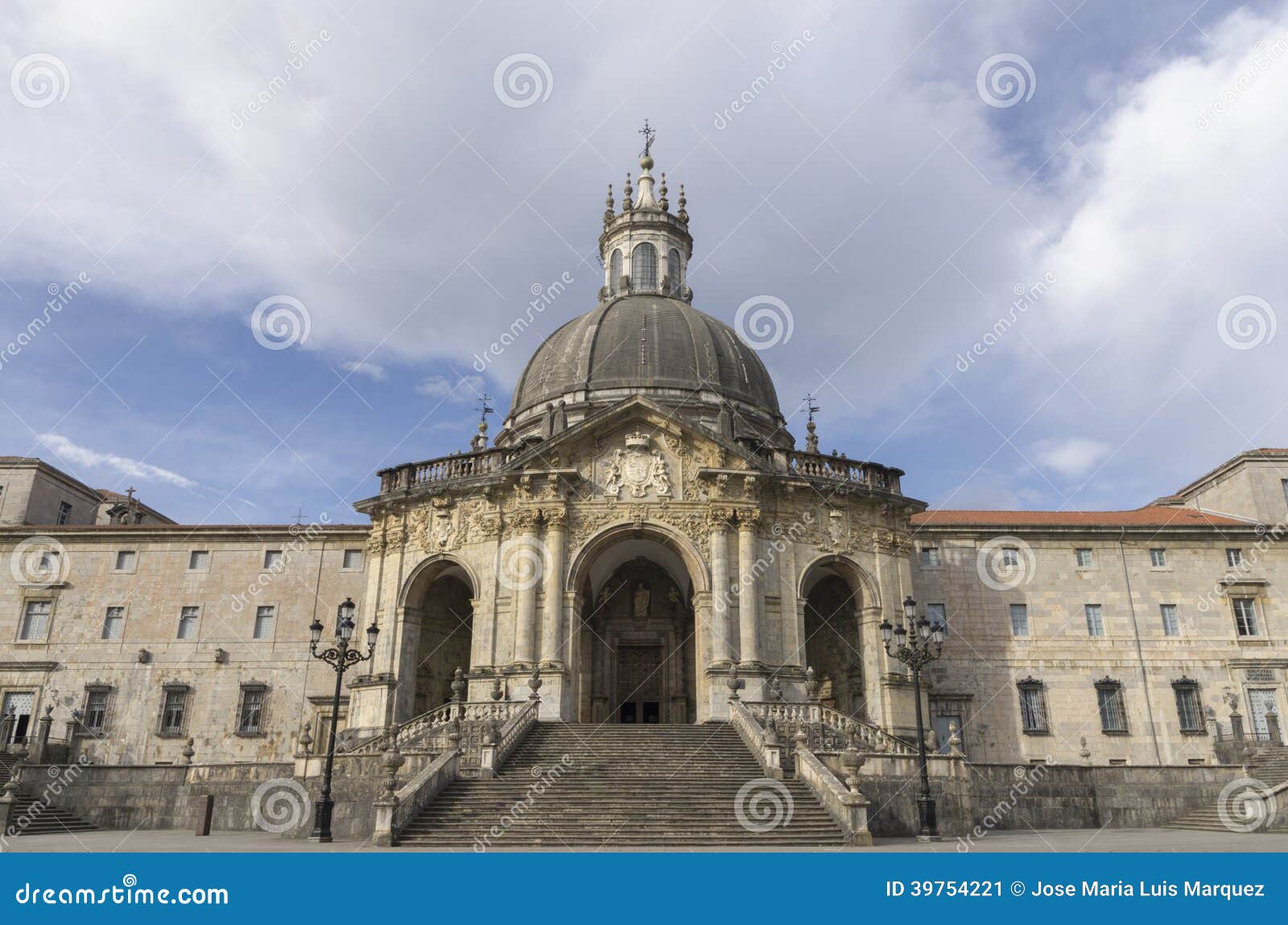 Loyola (Gipuzkoa, Spain) stock image. Image of sanctuary - 39754221