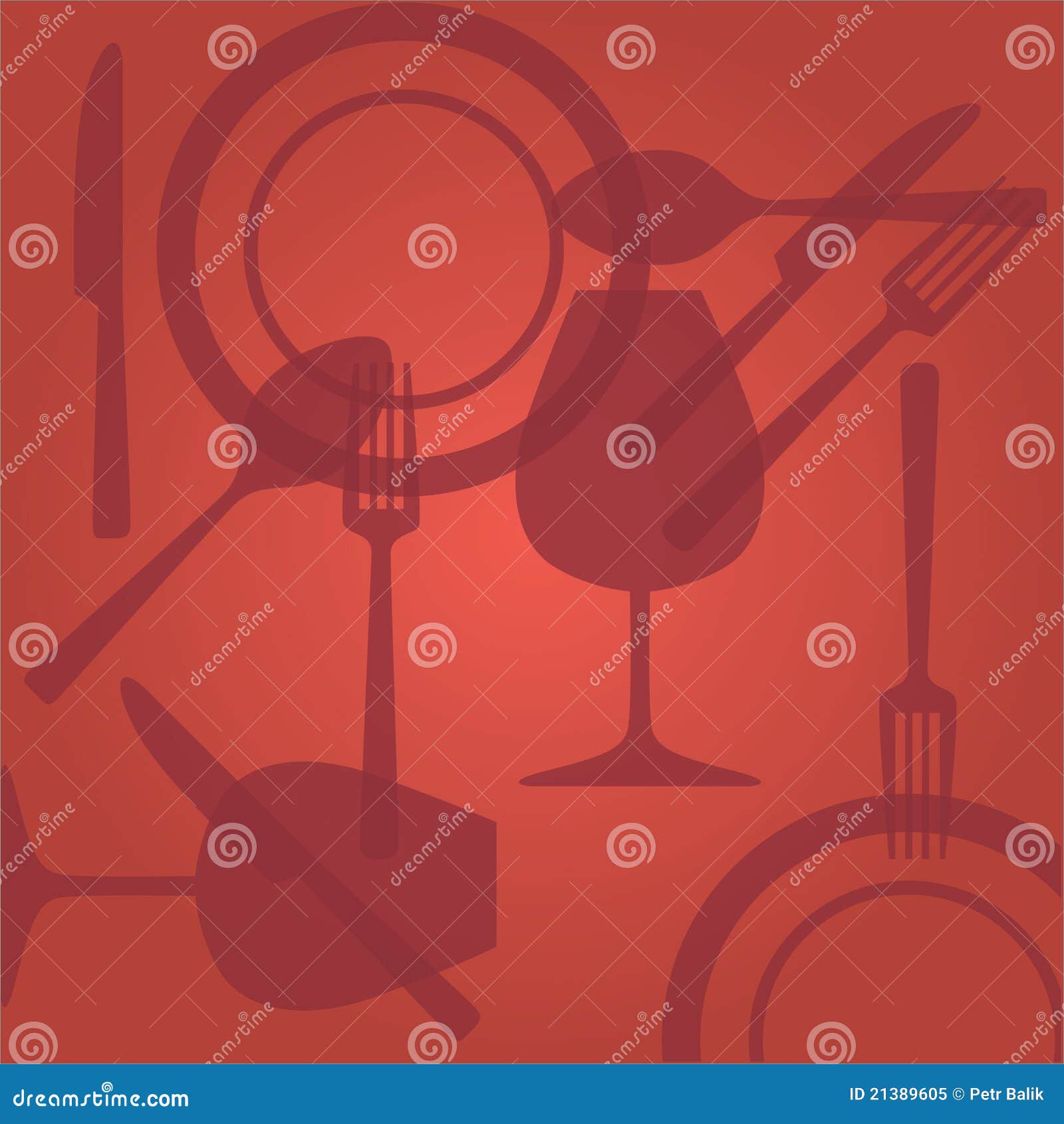 Loza stock de ilustración. Ilustración de pescados, fondo - 21389605