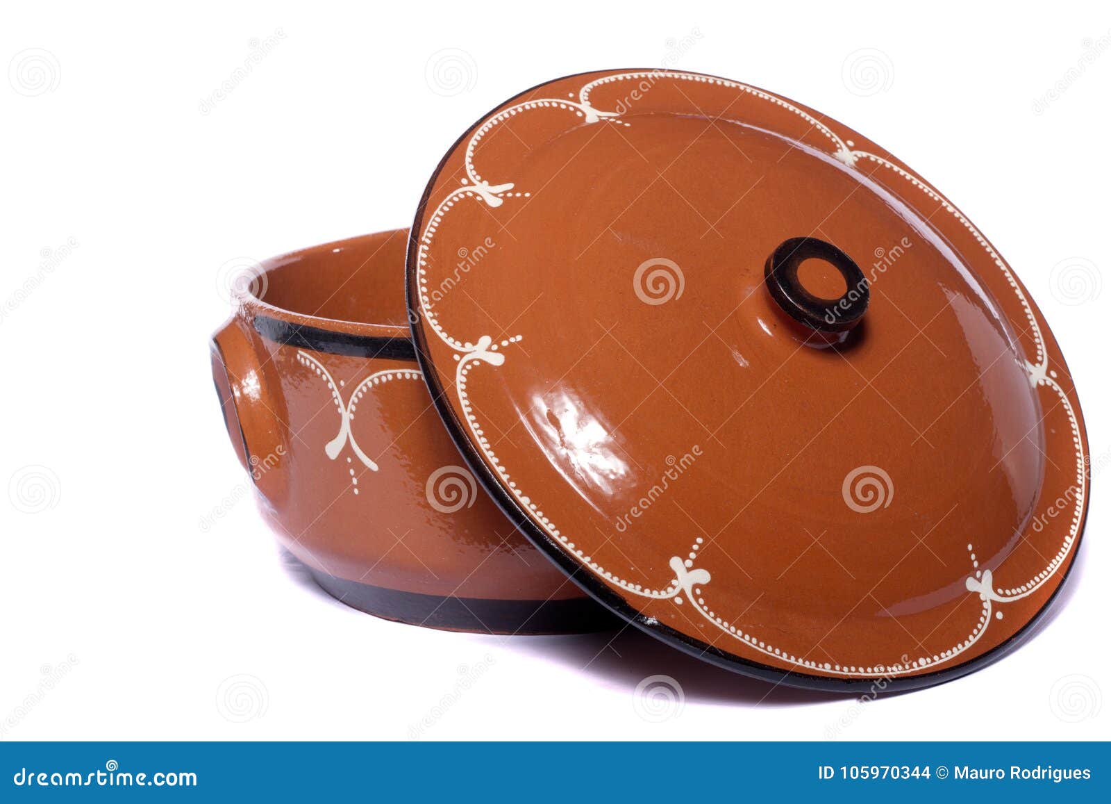 Loza De Barro Tradicional De La Arcilla Foto de archivo - Imagen de ...