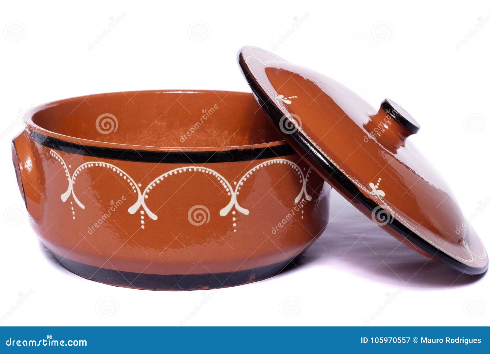 Loza De Barro Tradicional De La Arcilla Imagen de archivo - Imagen de ...