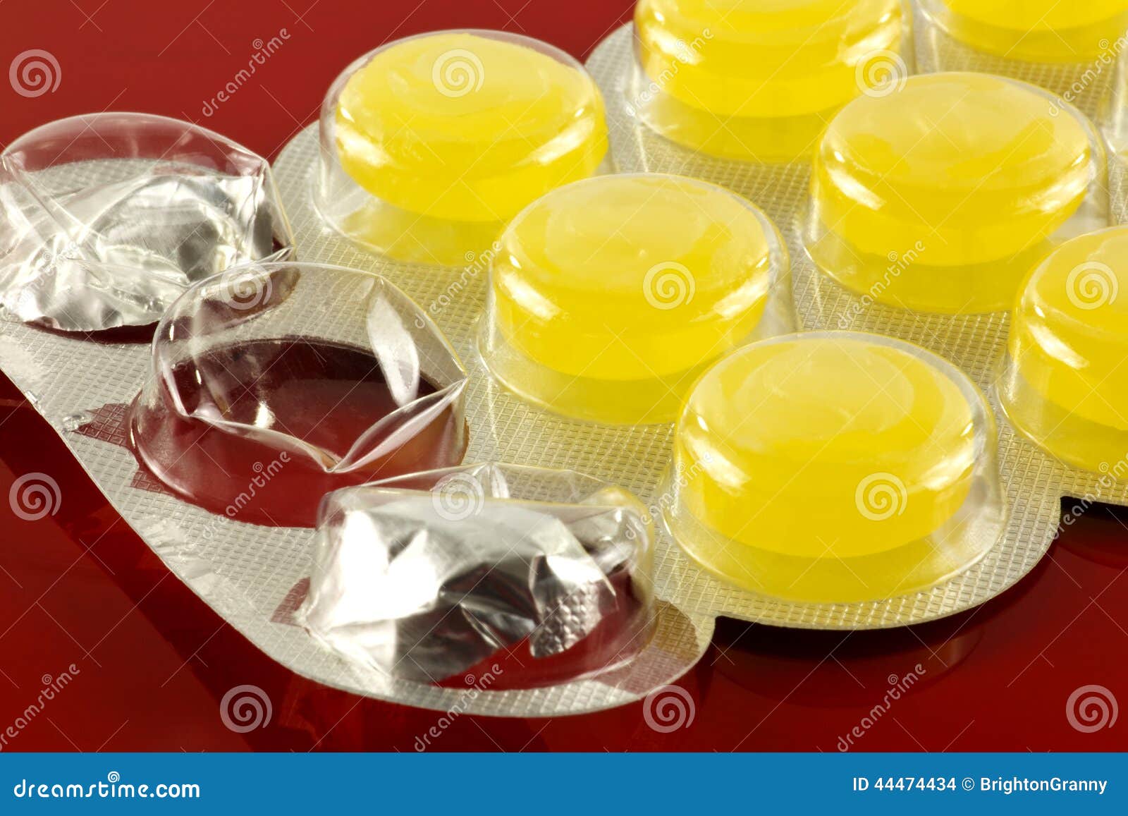 Lozenges stock photo. Image of chemistry, blister, sore - 44474434