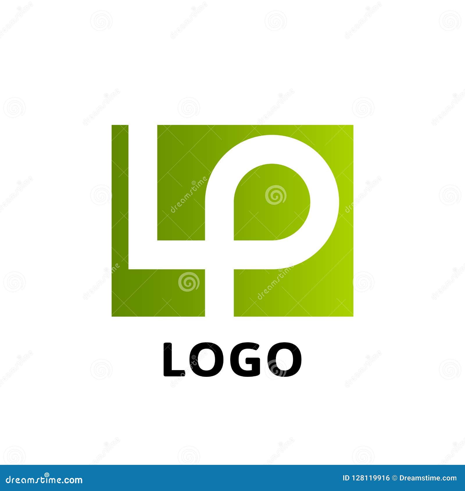 LP Company Logo Vector Template. Stock Vector - Illustration of ...