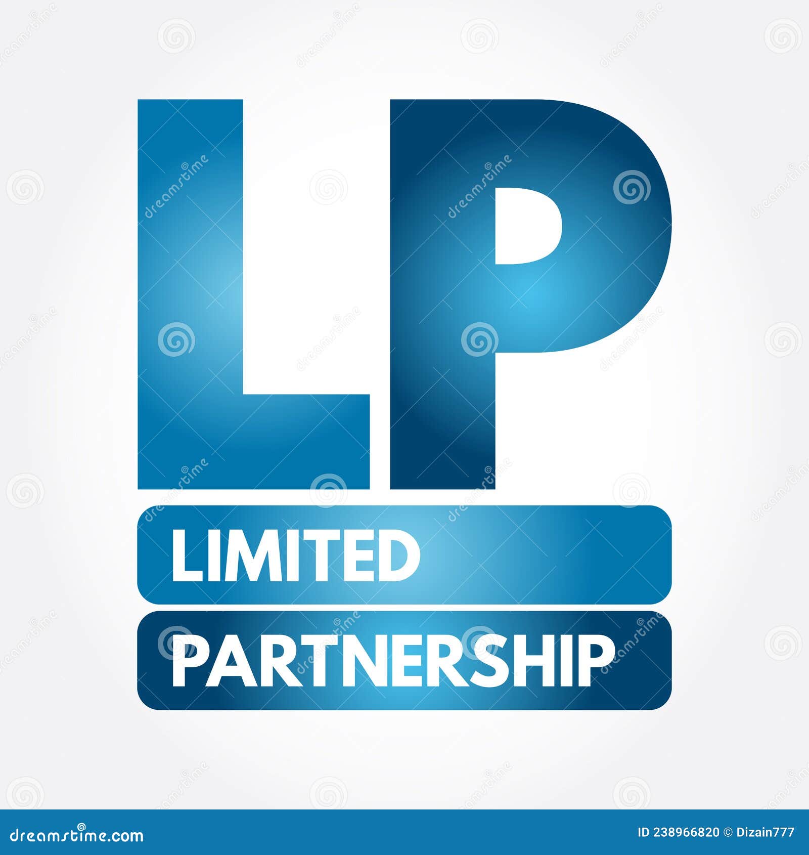 LP - Limited Partnership Acronym, Business Concept Background Stock ...