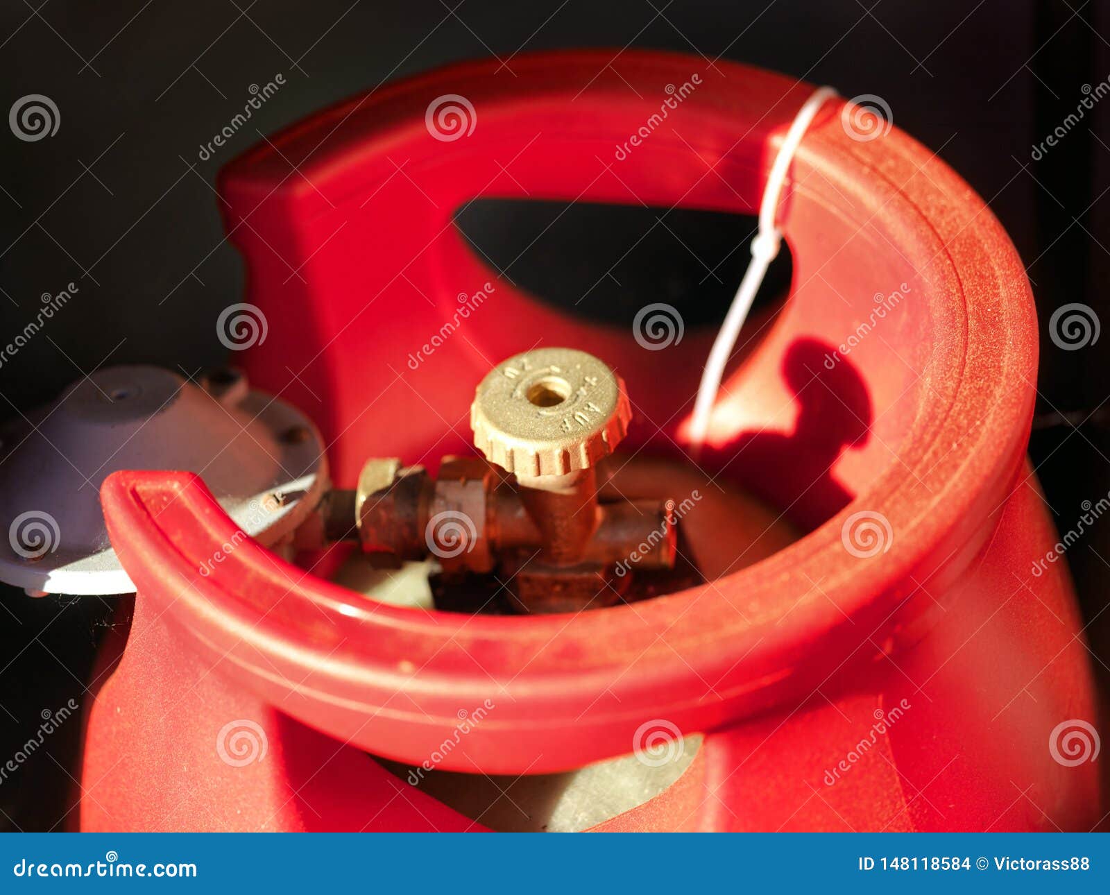 LPG bottle valve stock photo. Image of cylinder, bottle - 148118584