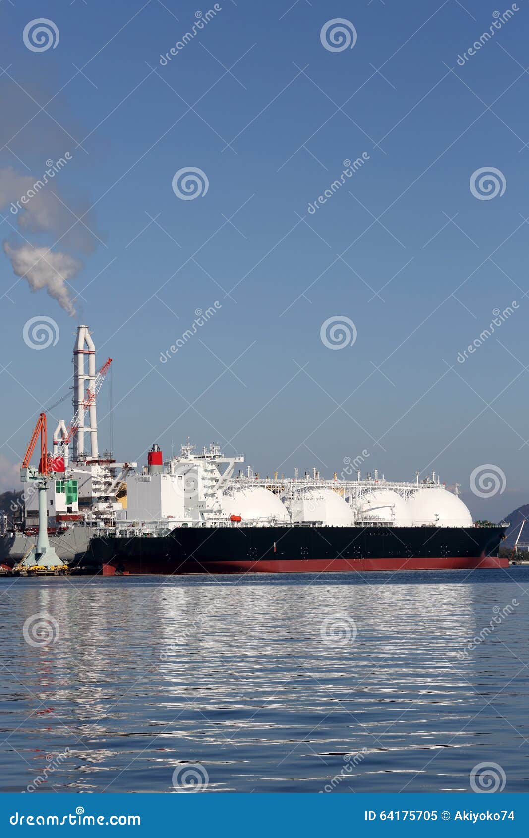 LPG cargo ship stock image. Image of container, asia - 64175705