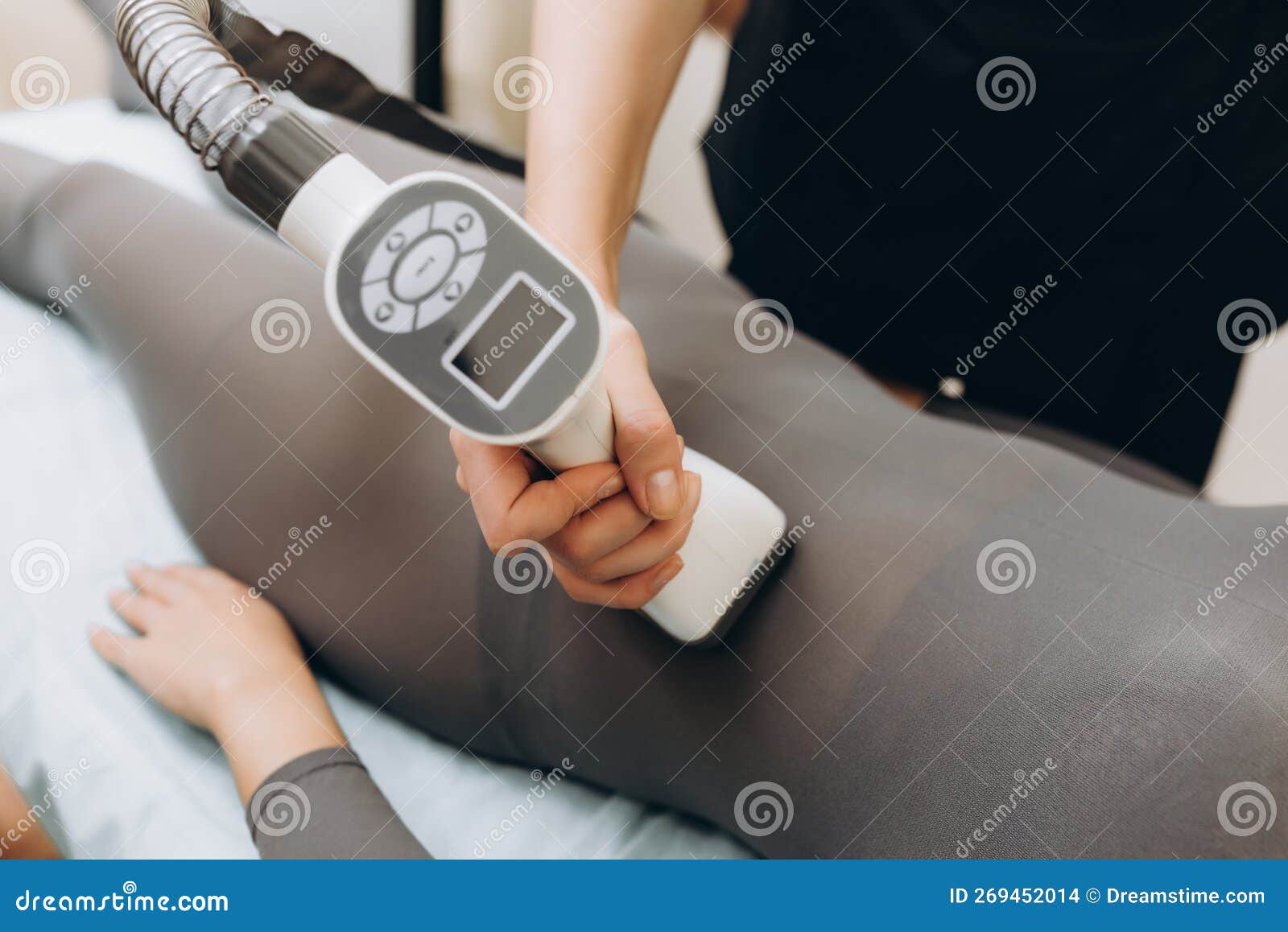 Lpg Massage For Lifting Body Cosmetology Procedure In The Salon Stock