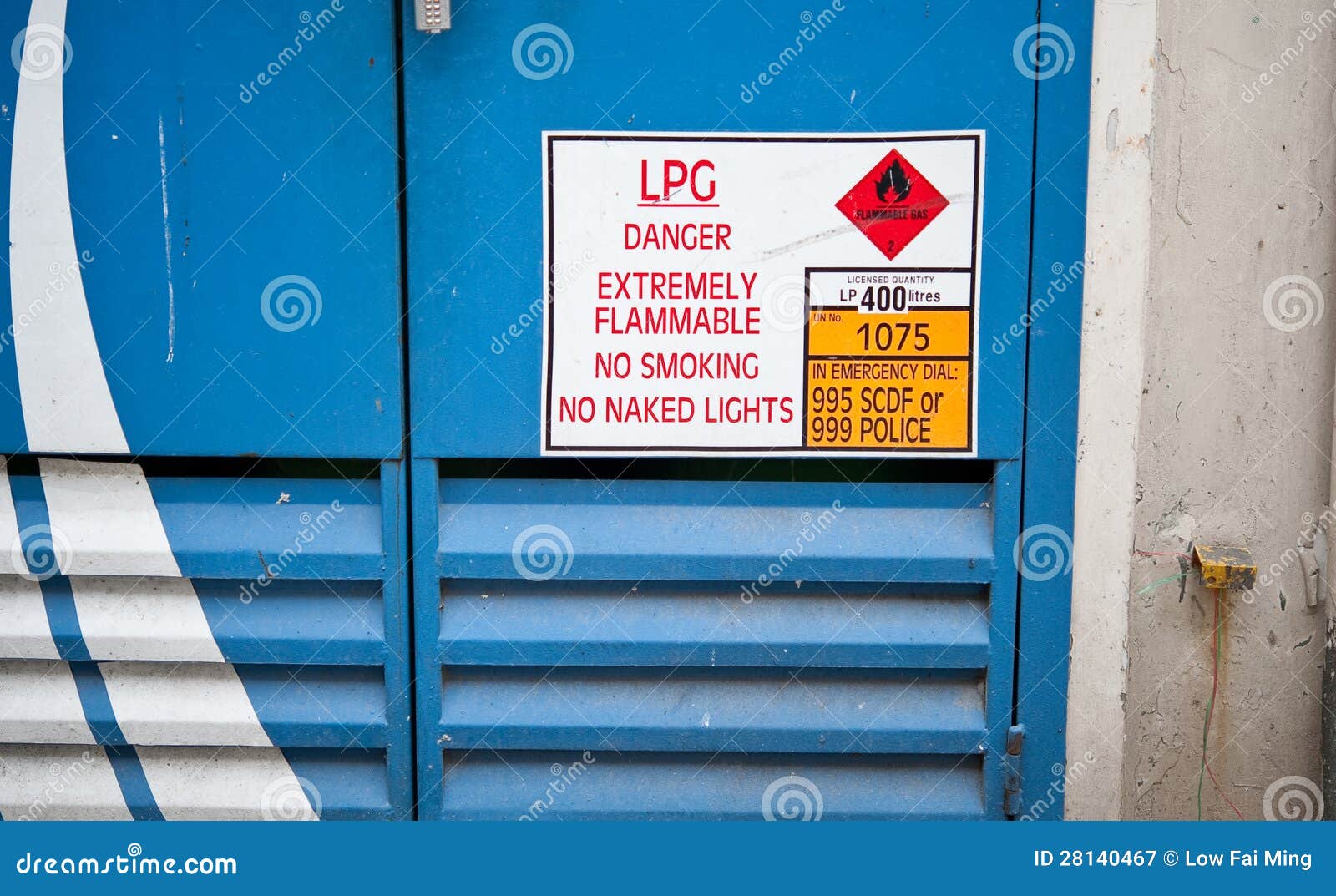 LPG warning sign stock image. Image of warning, sign - 28140467