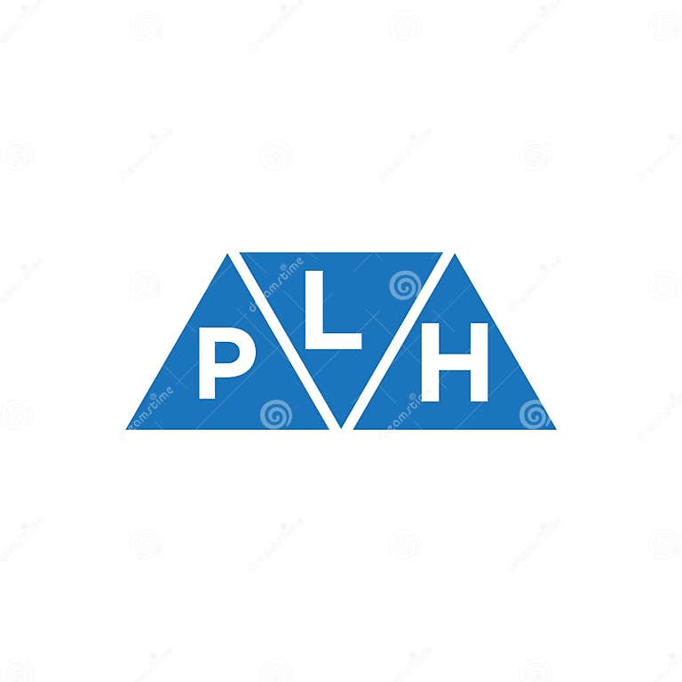LPH Abstract Initial Logo Design on White Background. LPH Creative ...