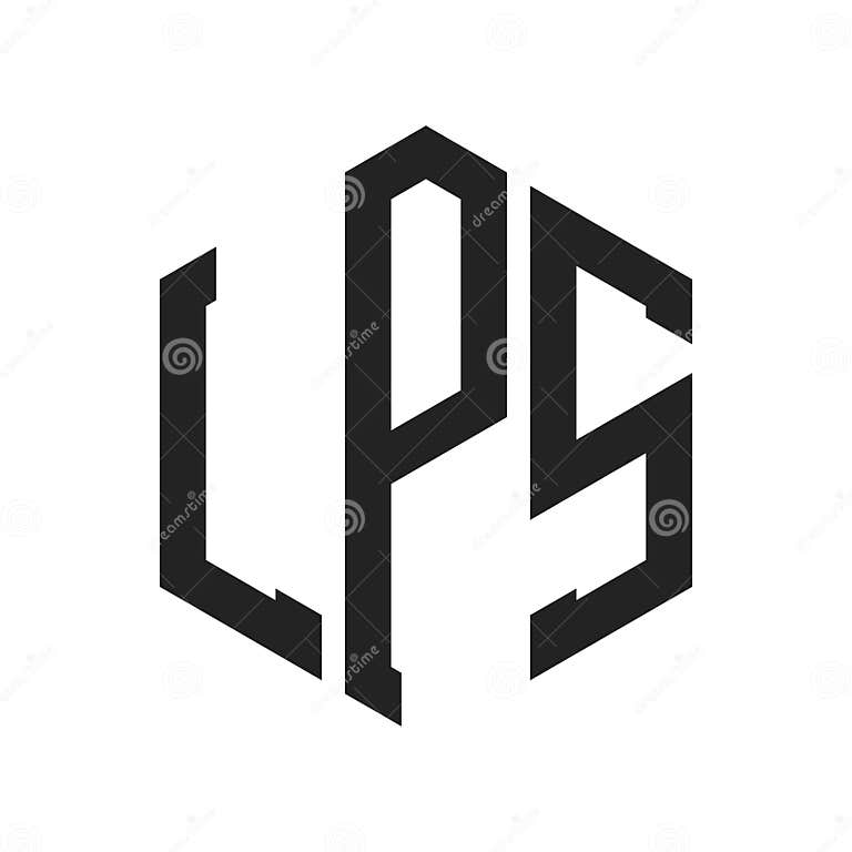 LPS Logo Design. Initial Letter LPS Monogram Logo Using Hexagon Shape ...