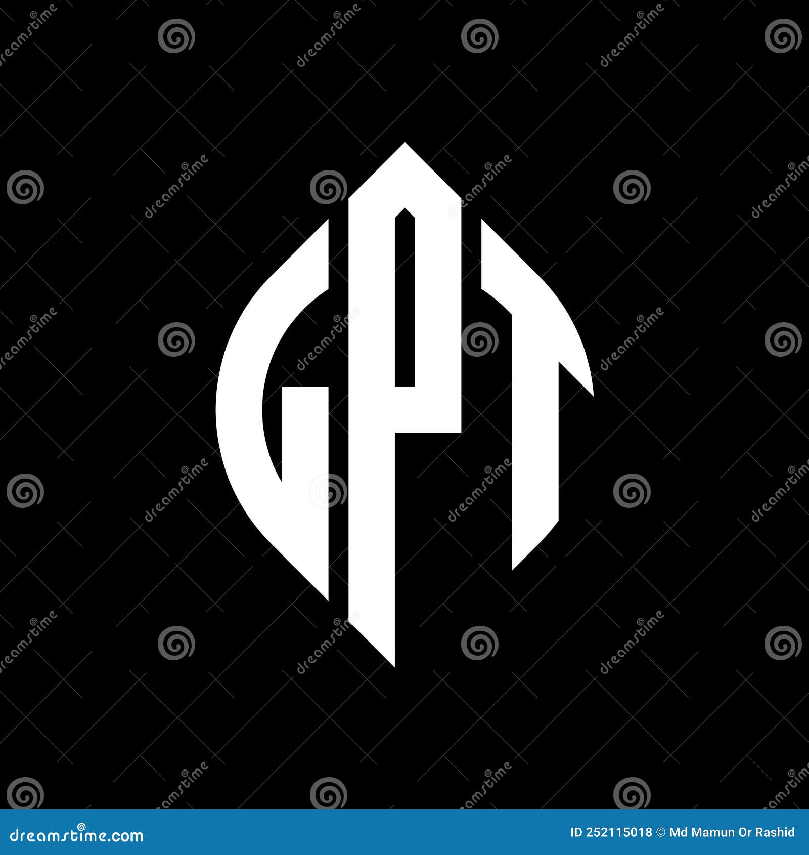 LPT Circle Letter Logo Design with Circle and Ellipse Shape. LPT ...