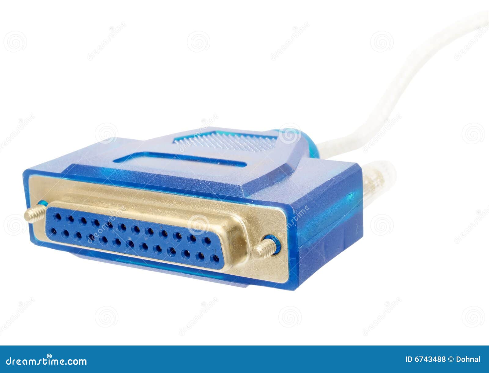 LPT - Printer Cable Royalty-Free Stock Image | CartoonDealer.com #6743488
