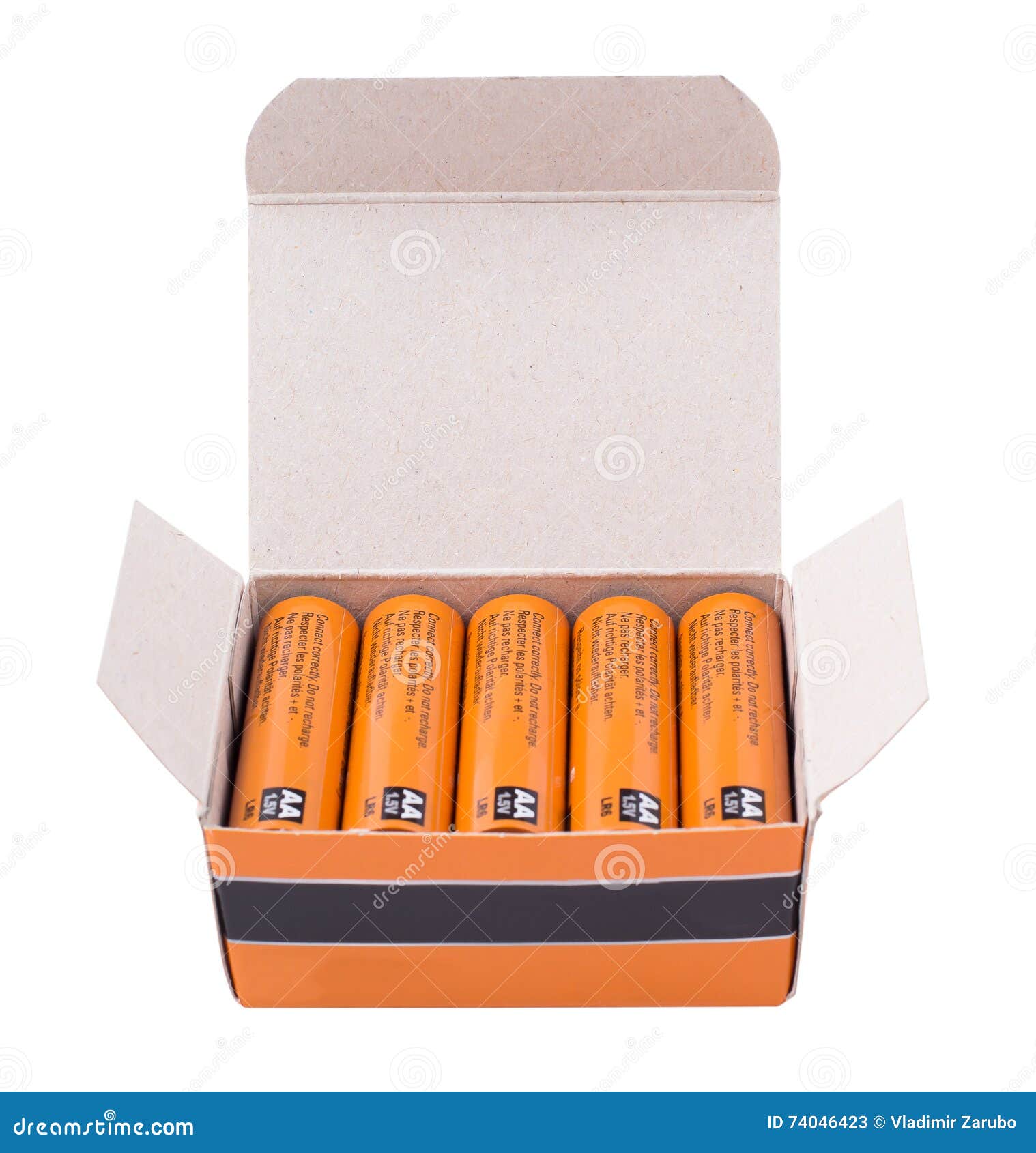 LR6 batteries on a stock image. Image of charge, background - 74046423