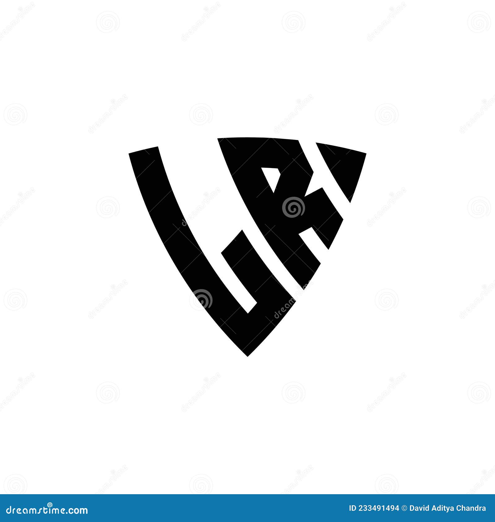 LR Logo Monogram Triangle Shield Style Stock Vector - Illustration of ... LR Logo Monogram Triangle Shield Style Stock Vector - Illustration of ...