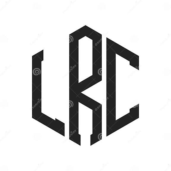 LRC Logo Design. Initial Letter LRC Monogram Logo Using Hexagon Shape ...