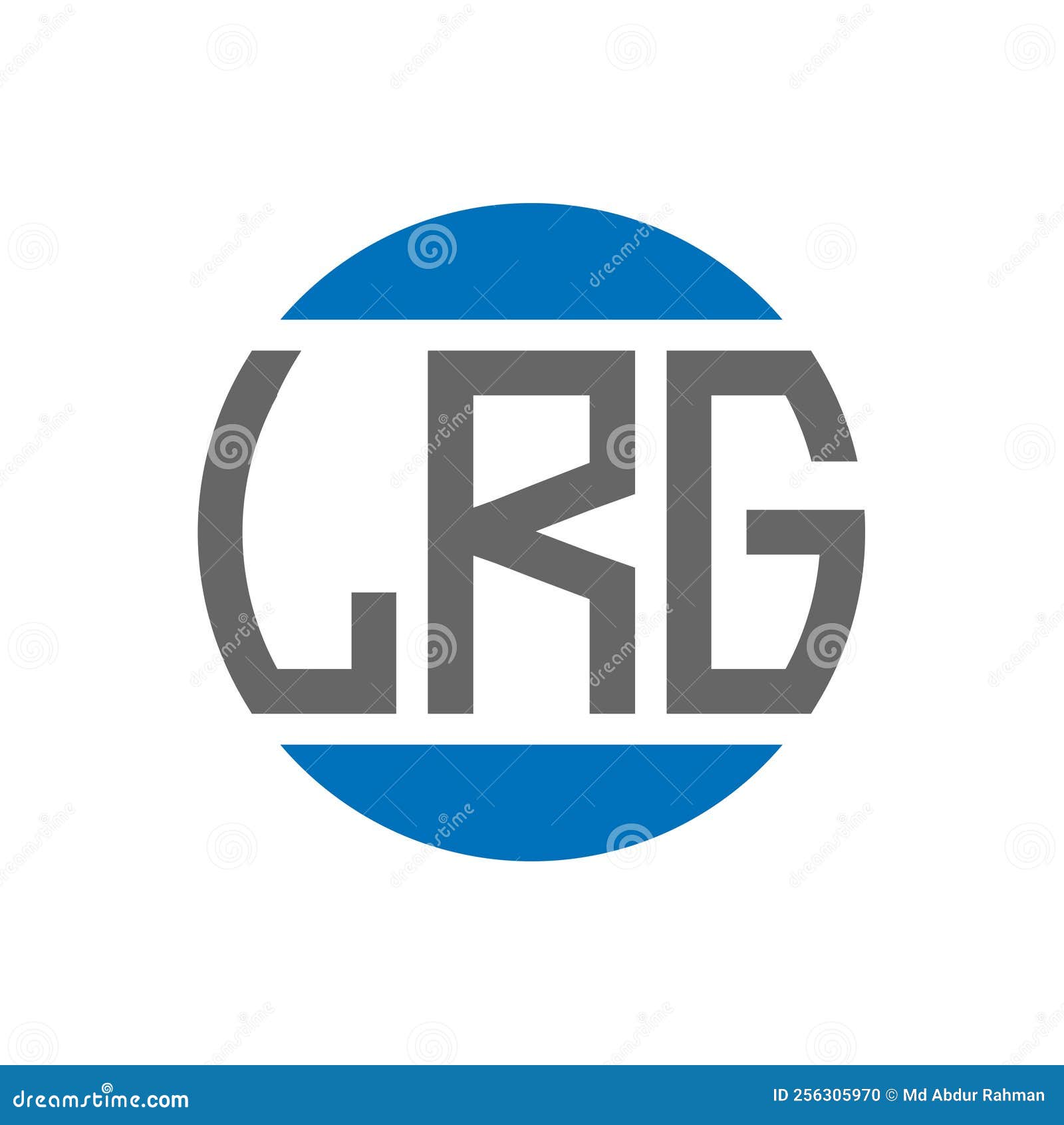 LRG Letter Logo Design on White Background. LRG Creative Initials ...