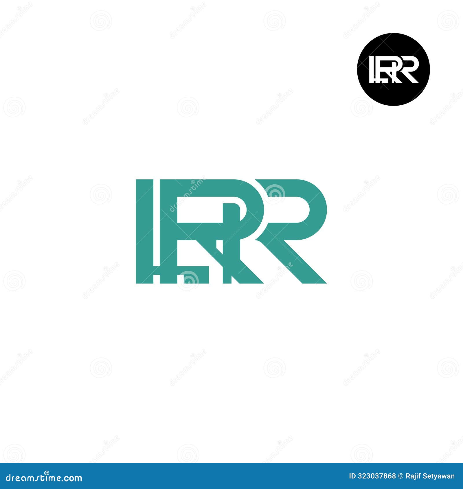 LRR Logo Letter Monogram Design Stock Vector - Illustration of ...