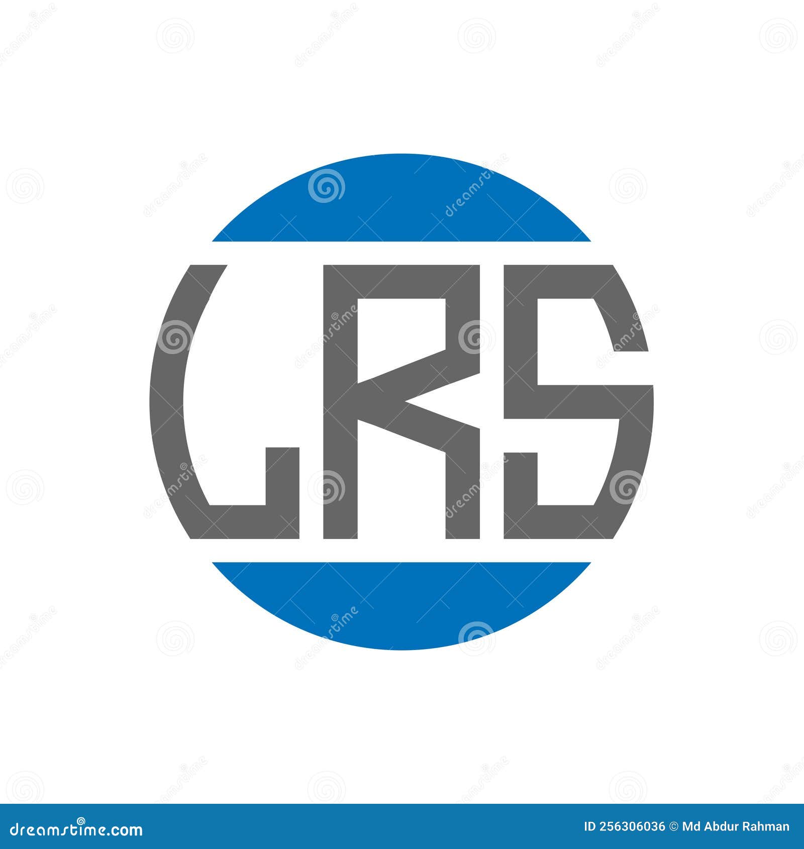 LRS Letter Logo Design on White Background. LRS Creative Initials ...